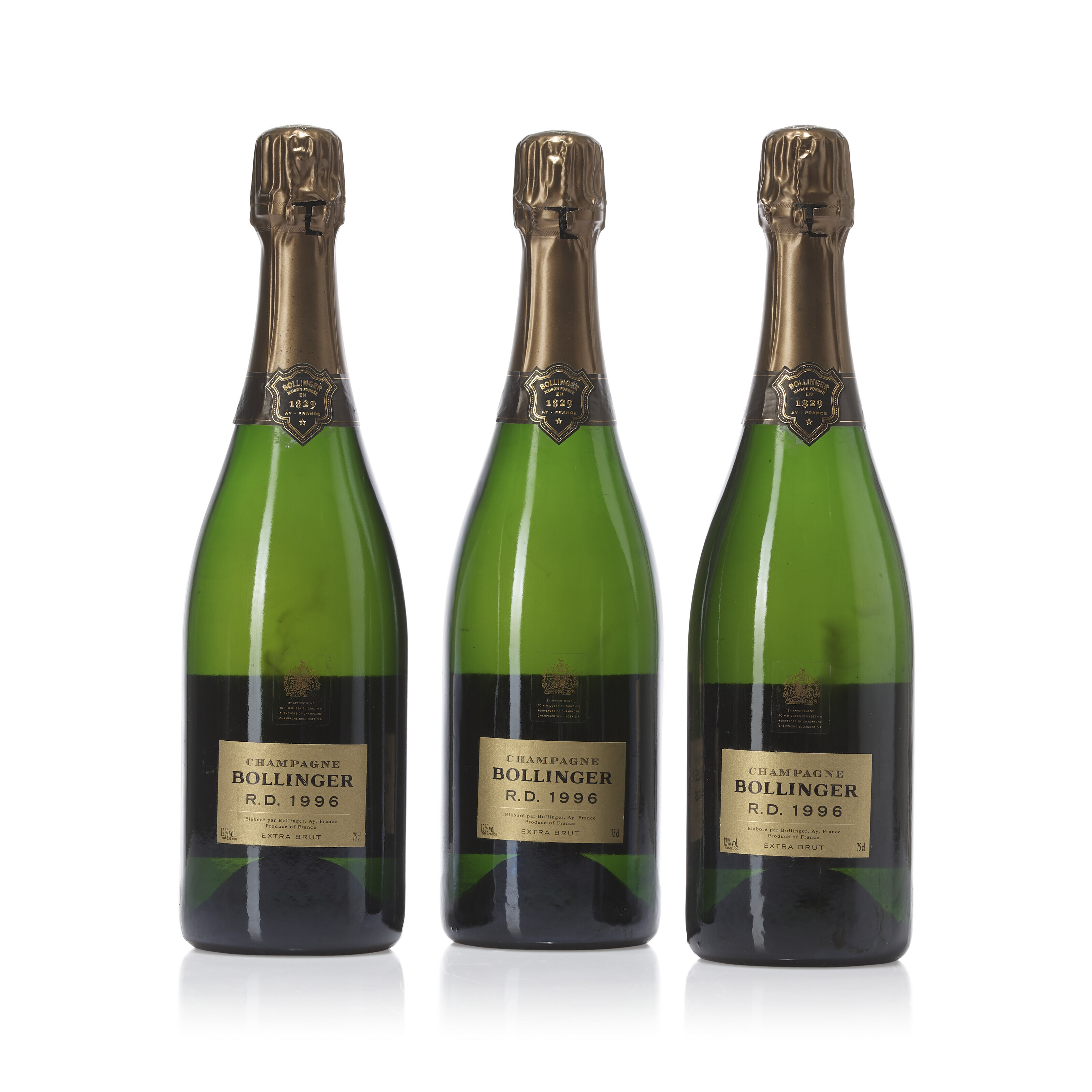 Bollinger, R.D. 1996, In original carton. Disgorged on 1st September ...