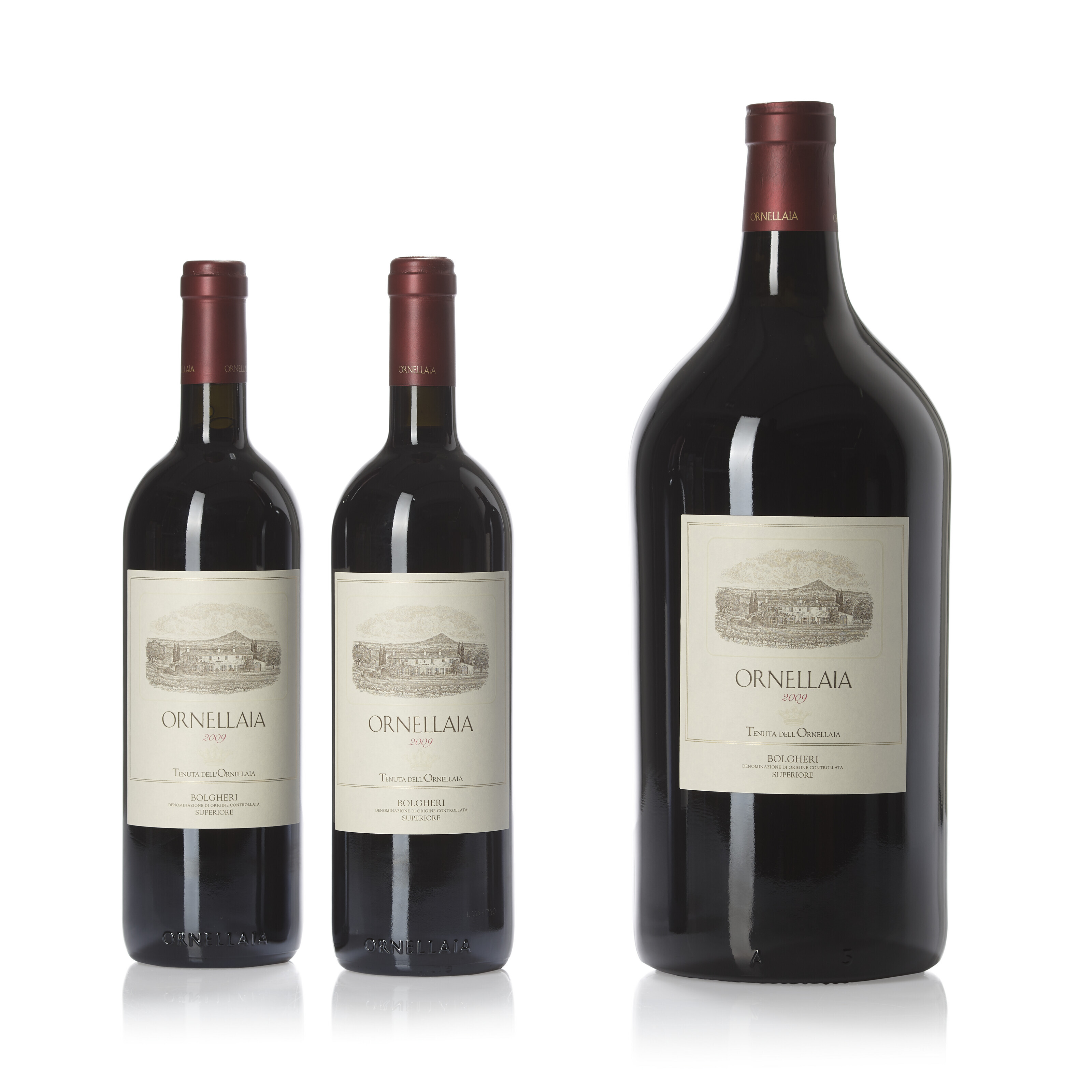 Ornellaia 2009, TuscanyIn original wooden case. Purchased from Sotheby ...