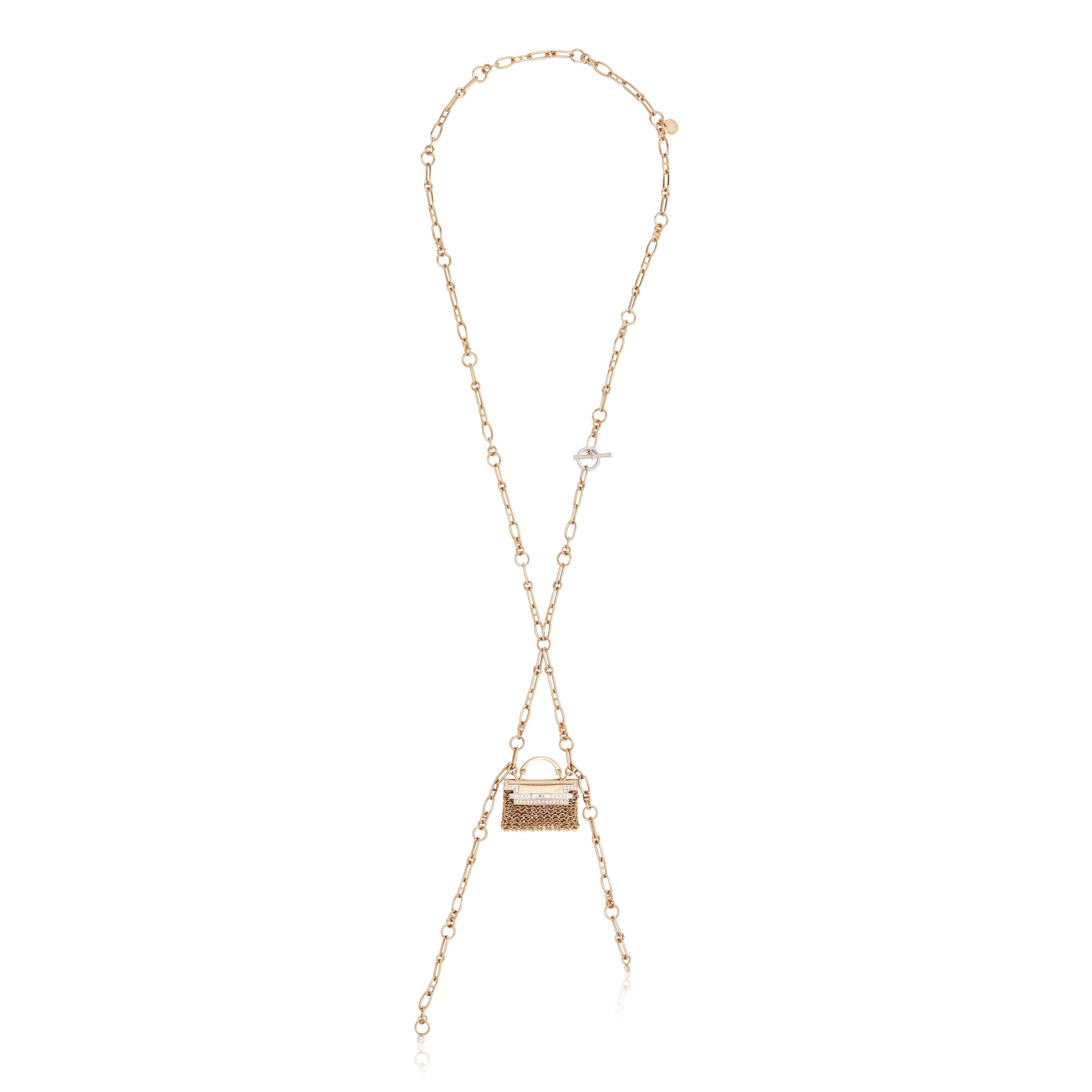 A LIMITED EDITION 18K ROSE GOLD & DIAMOND PRÉCIEUX KELLY NECKLACE ...