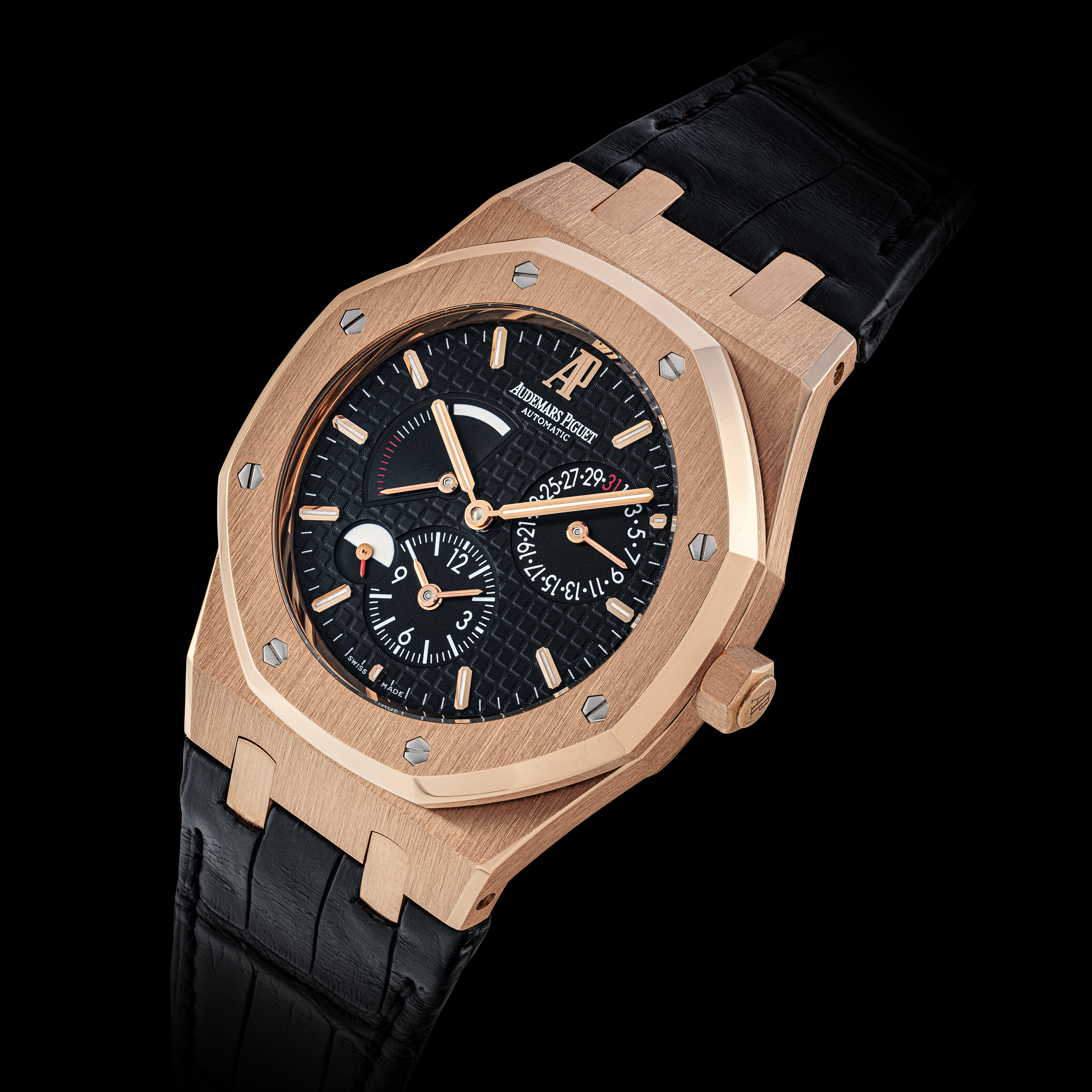 AUDEMARS PIGUET, ROYAL OAK DUAL TIME, REF. 26120OR, CASE NO. F86671 AND ...
