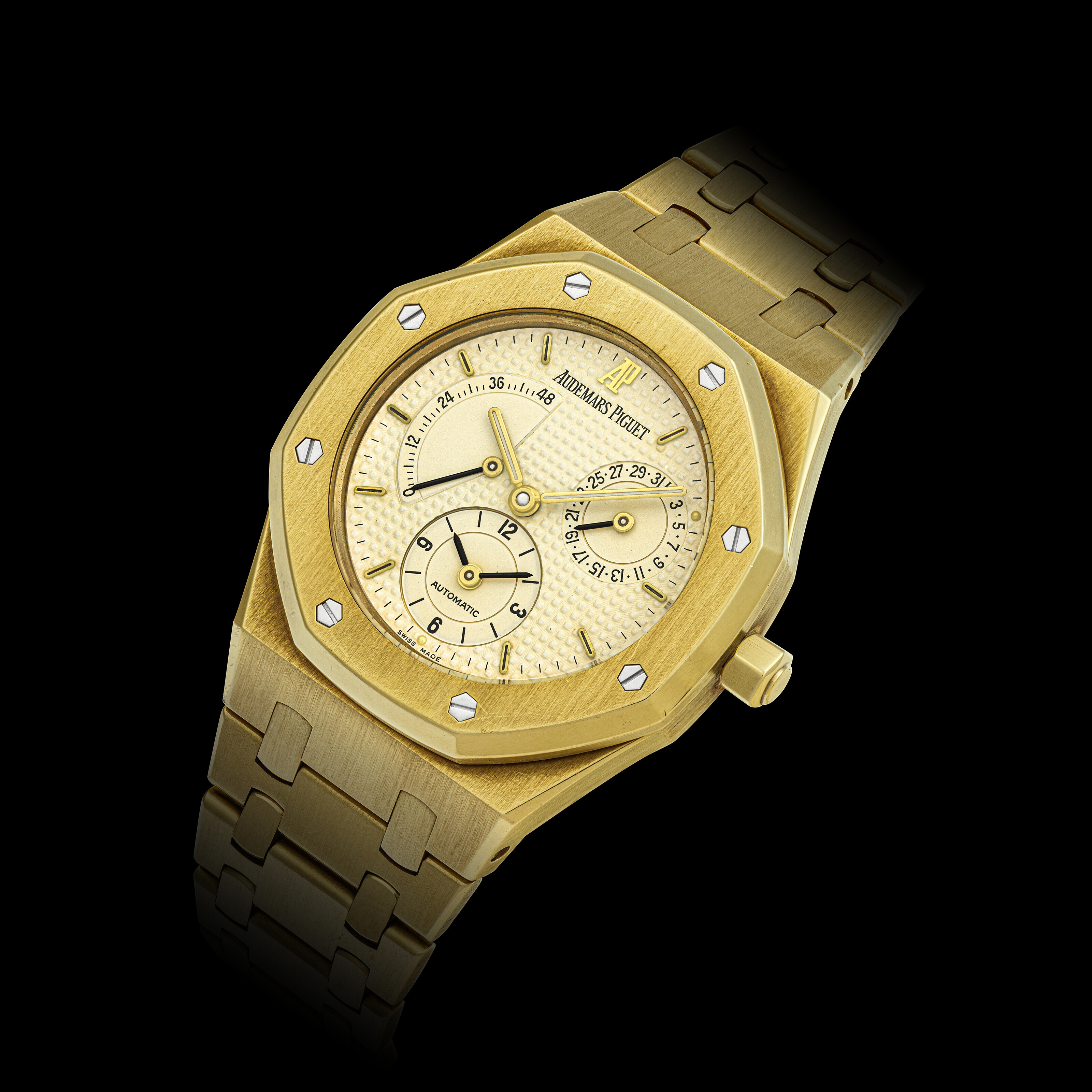 AUDEMARS PIGUET, ROYAL OAK, REF. BA25730, CASE NO. D-44155 and 268 ...