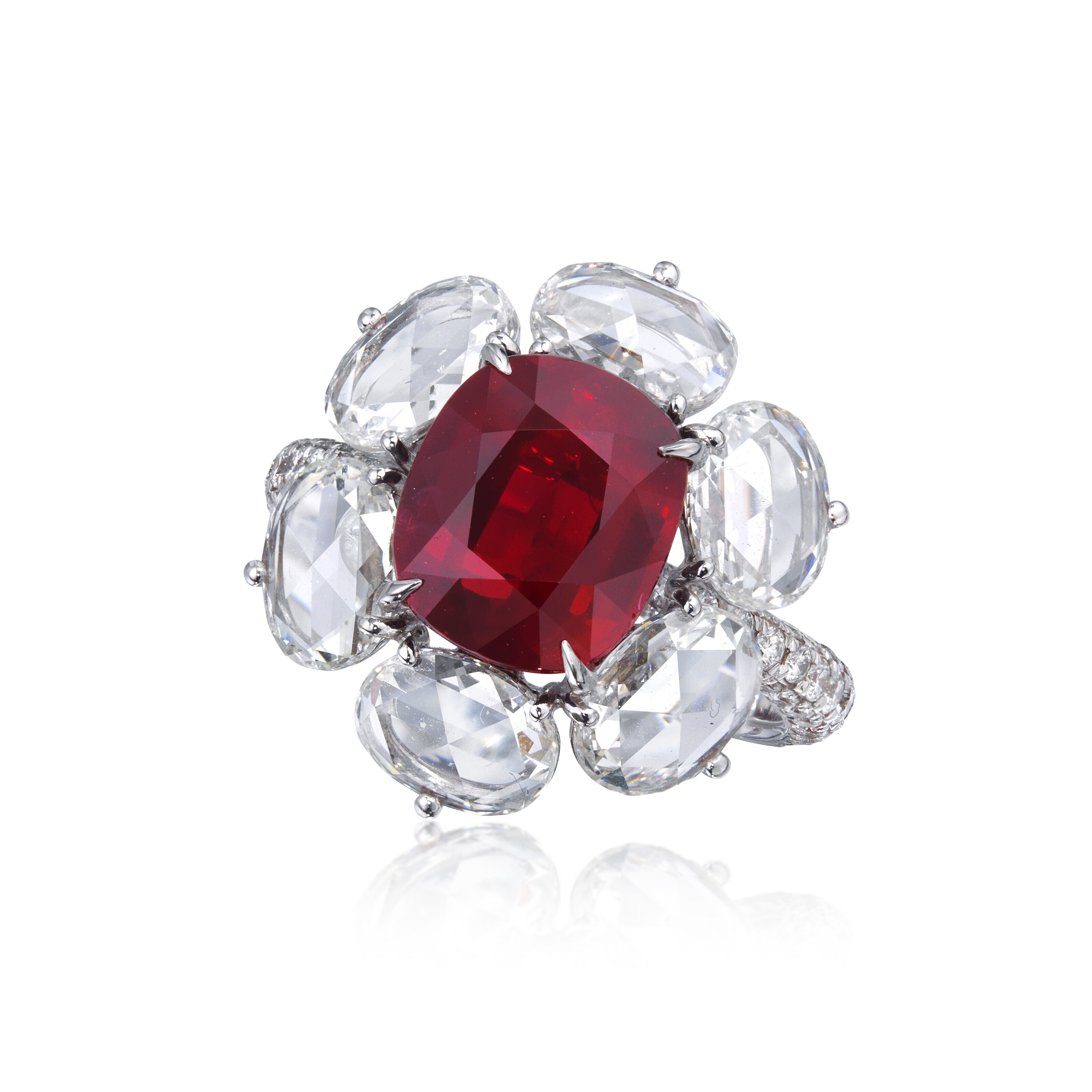 RUBY AND DIAMOND RING, | Christie’s