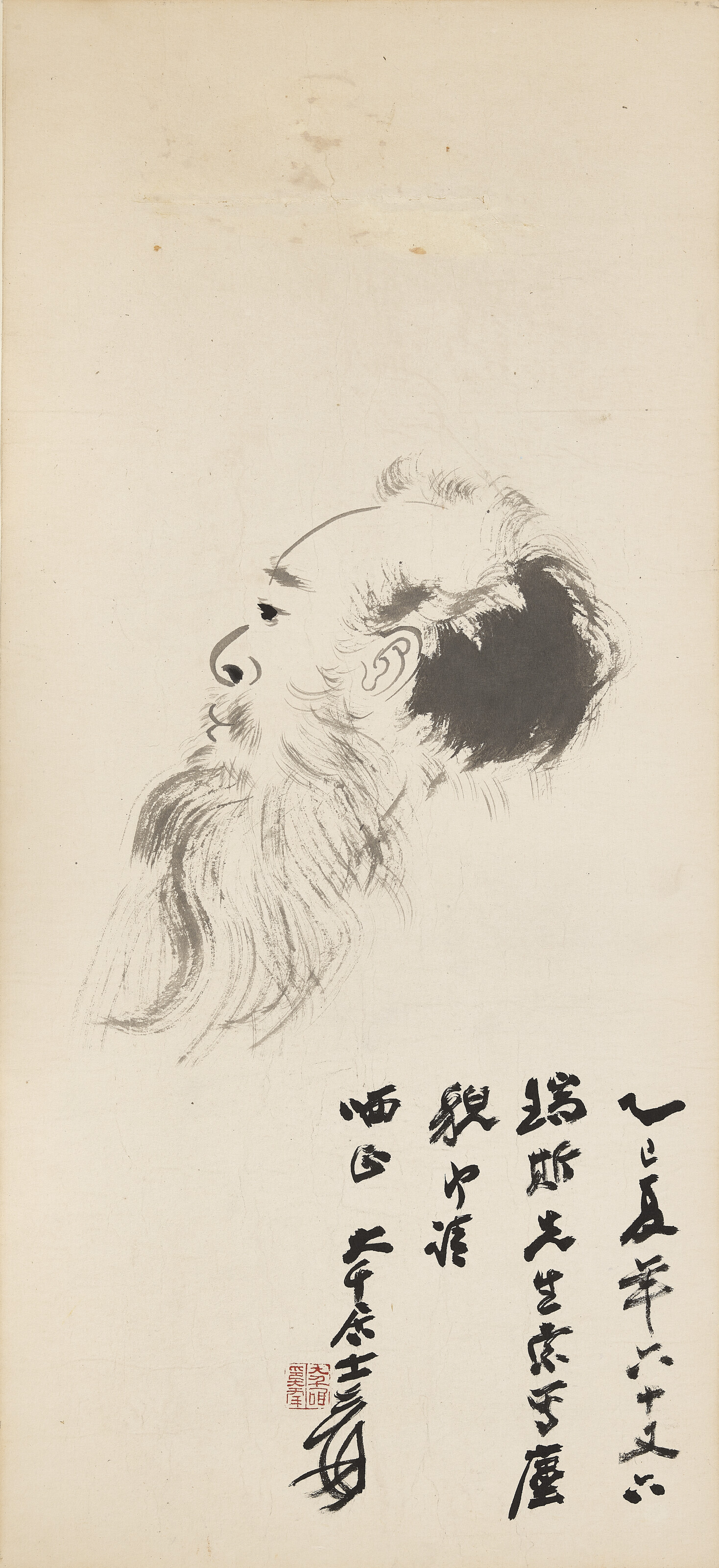 ZHANG DAQIAN (1899-1983), Self-Portrait | Christie’s