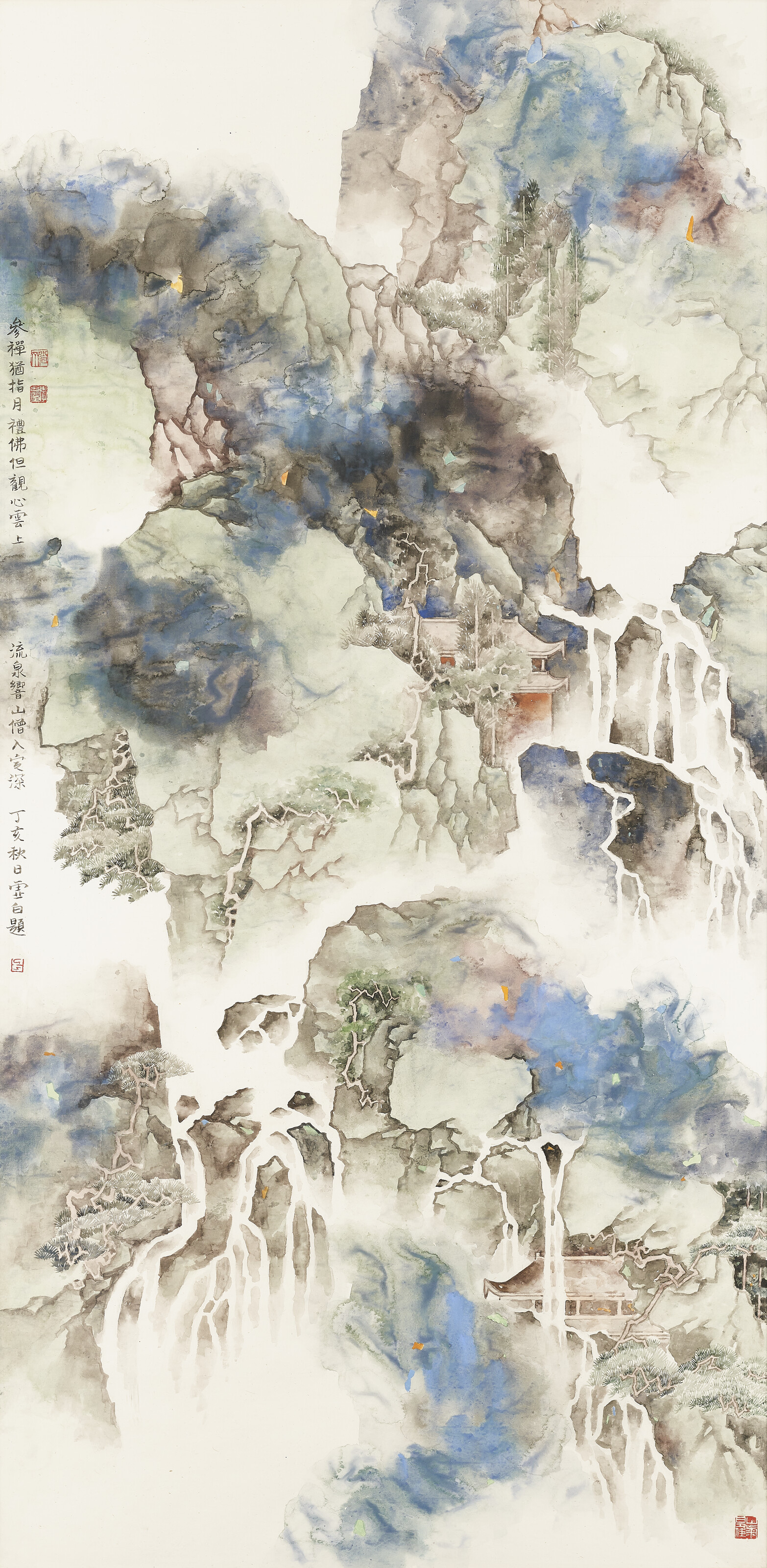 LI XUBAI (B. 1940), Watefall in Cloudy Mountain | Christie’s