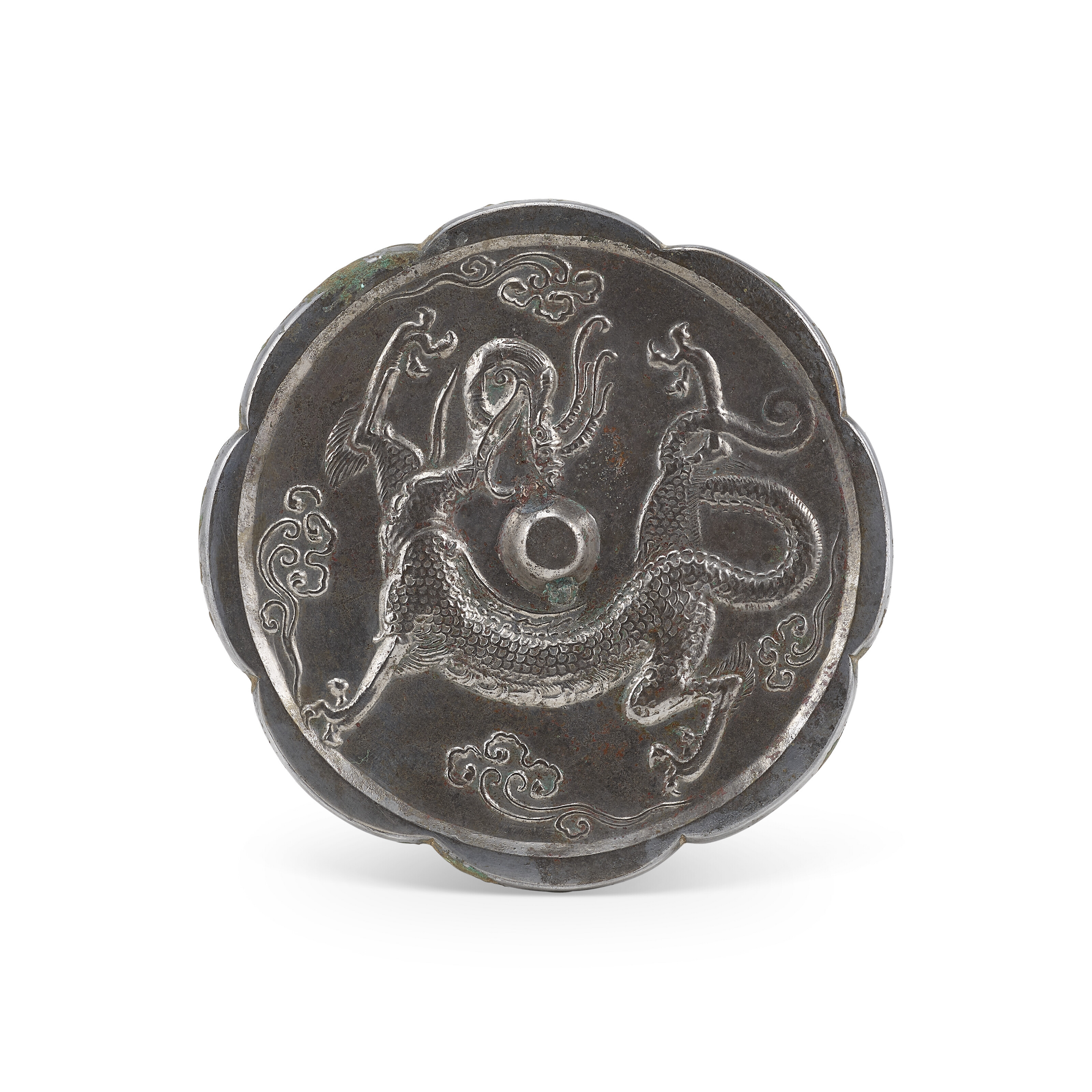 A BRONZE 'DRAGON' MIRROR, TANG DYNASTY (AD 618-907) | Christie’s