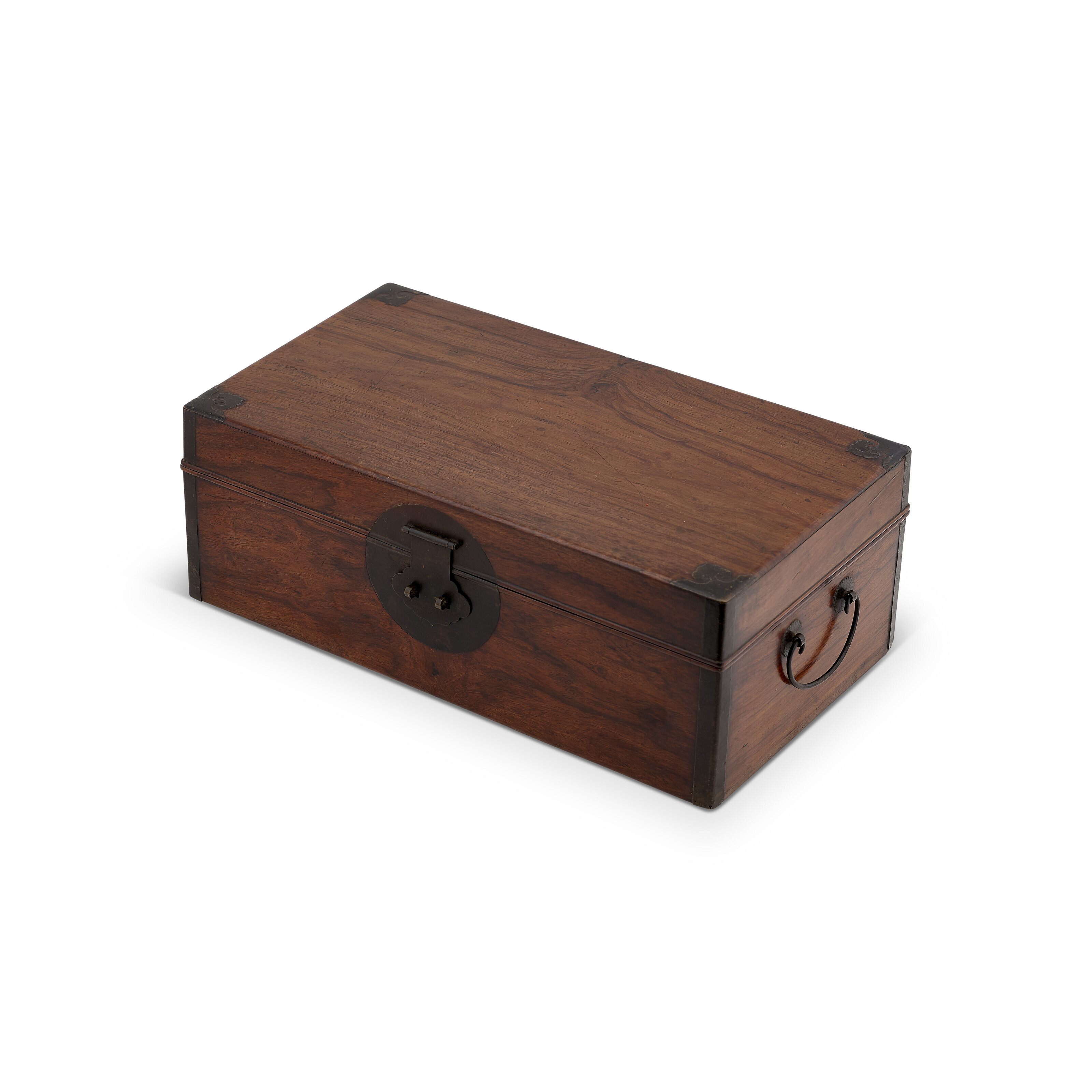 A HUANGHUALI RECTANGULAR DOCUMENT BOX, QING DYNASTY, 17TH-18TH CENTURY ...