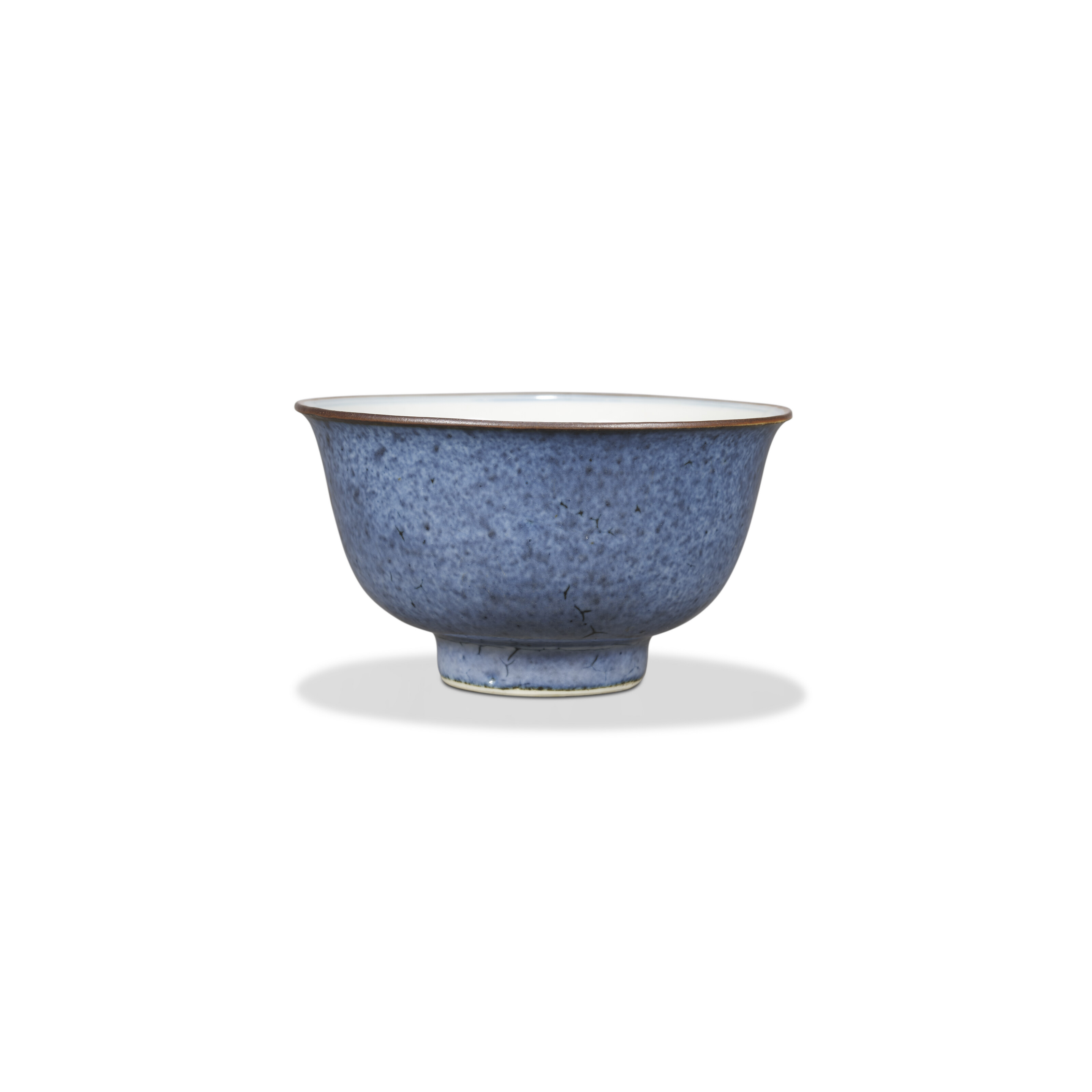 A POWDER-BLUE-GLAZED AND BLUE AND WHITE 'LI BAI' CUP, 17TH CENTURY ...