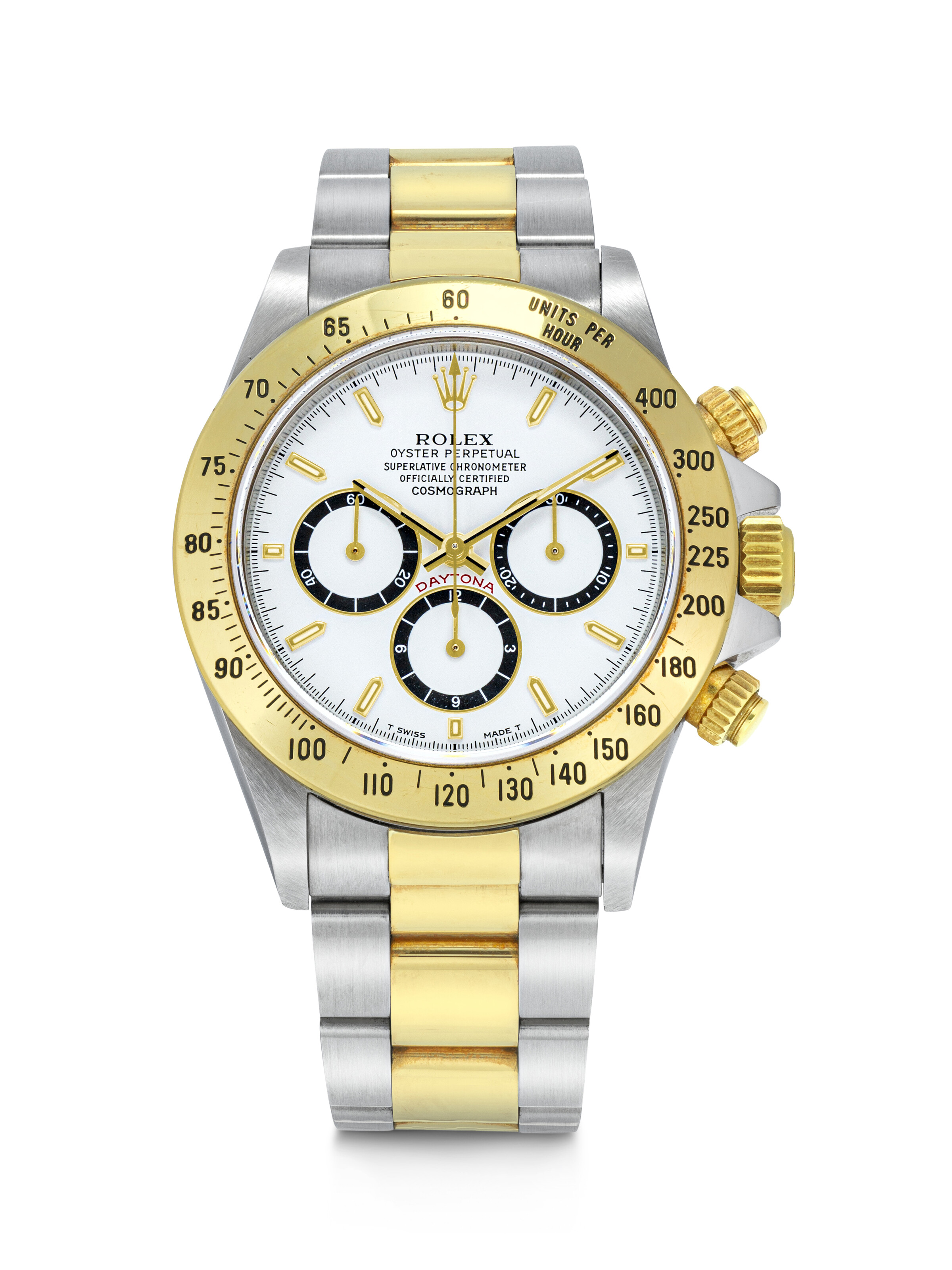 ROLEX, TWO-TONE DAYTONA "INVERTED 6", REF. 16523, CASE NO. L282'832 ...