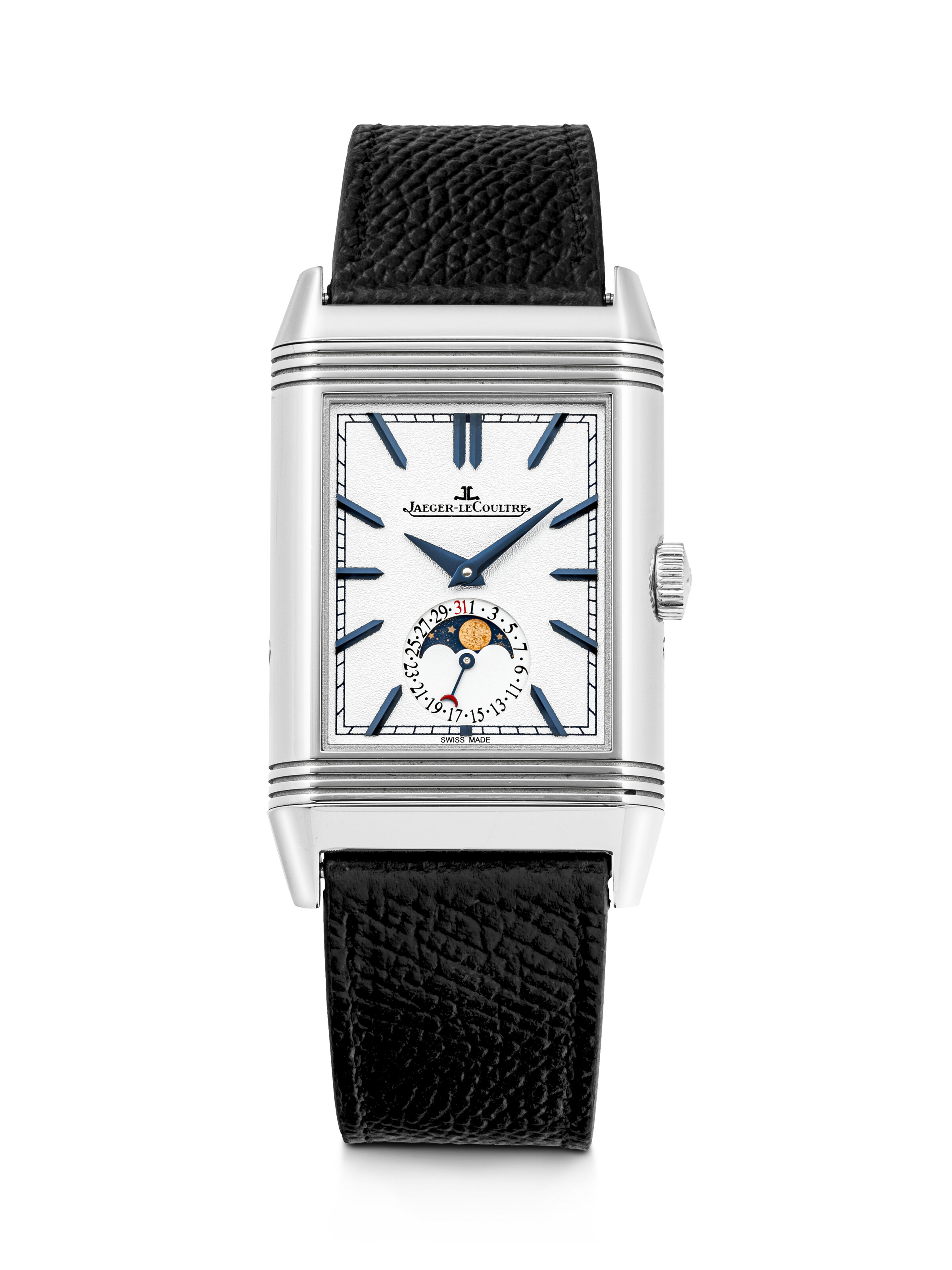 JAEGER-LECOULTRE, REVERSO TRIBUTE MOON, REF. Q3958420 AND 216.8.D3 ...