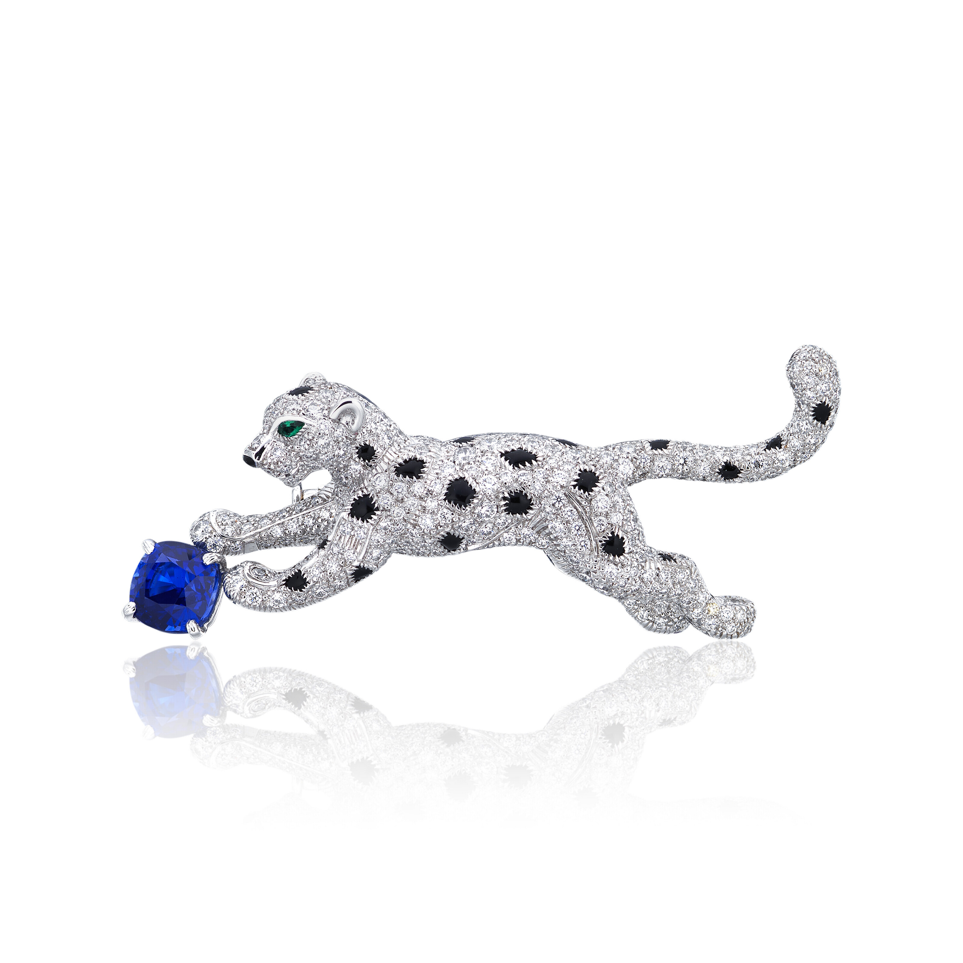 CARTIER MULTI-GEM 'PANTHÈRE DE CARTIER' BROOCH, | Christie’s