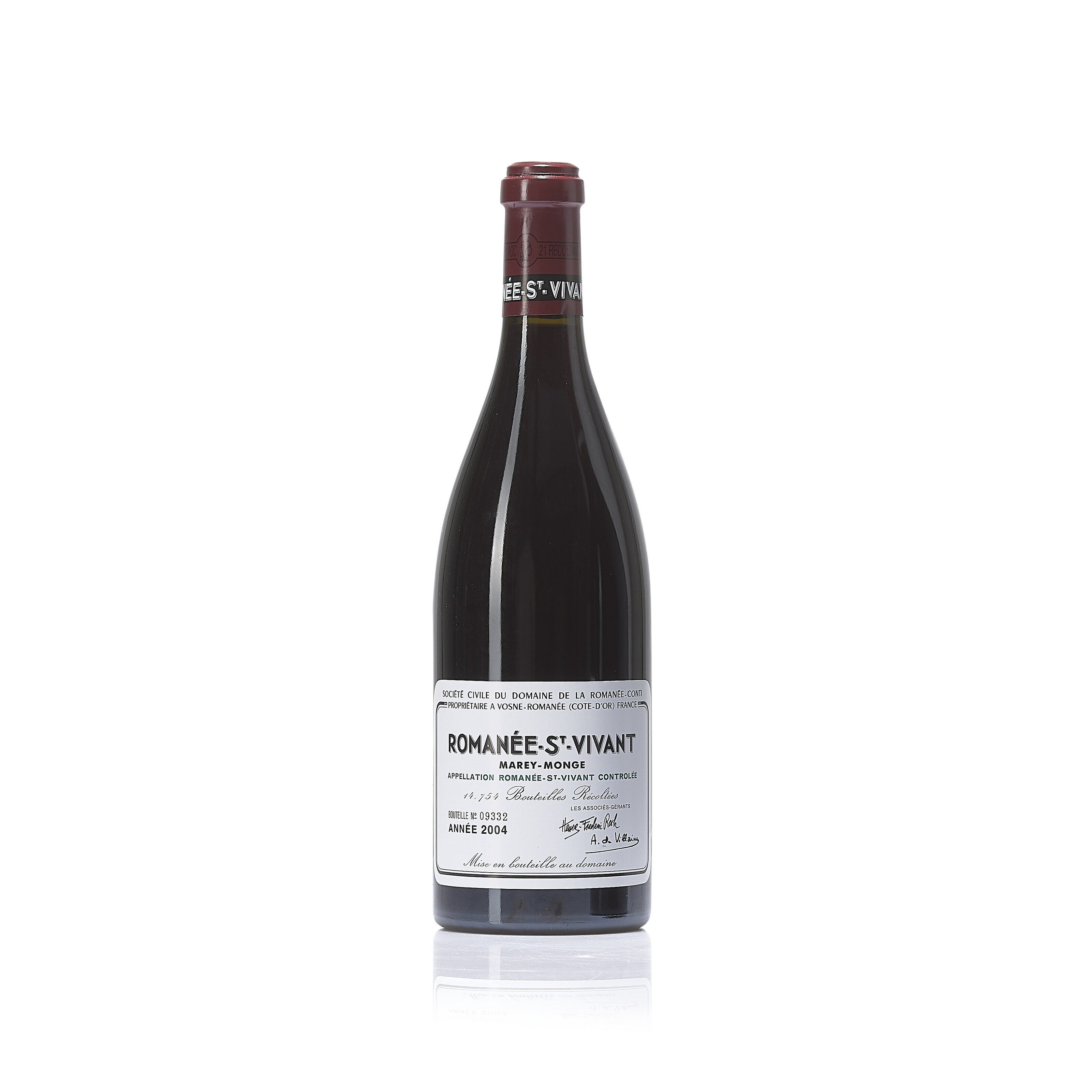 Domaine de la Romanée-Conti, Romanée Saint-Vivant 2004, Grand Cru, Cote ...