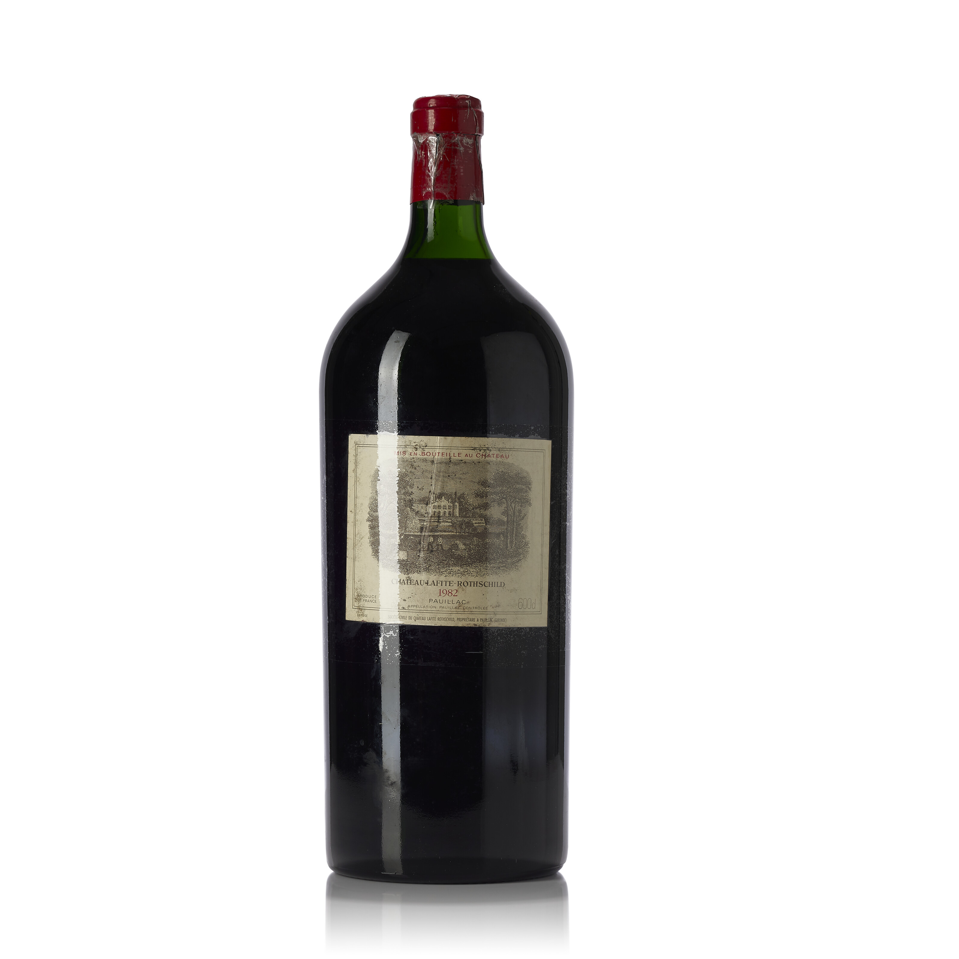 Château Lafite-Rothschild 1982, Purchased from Madison Auction. Damaged ...