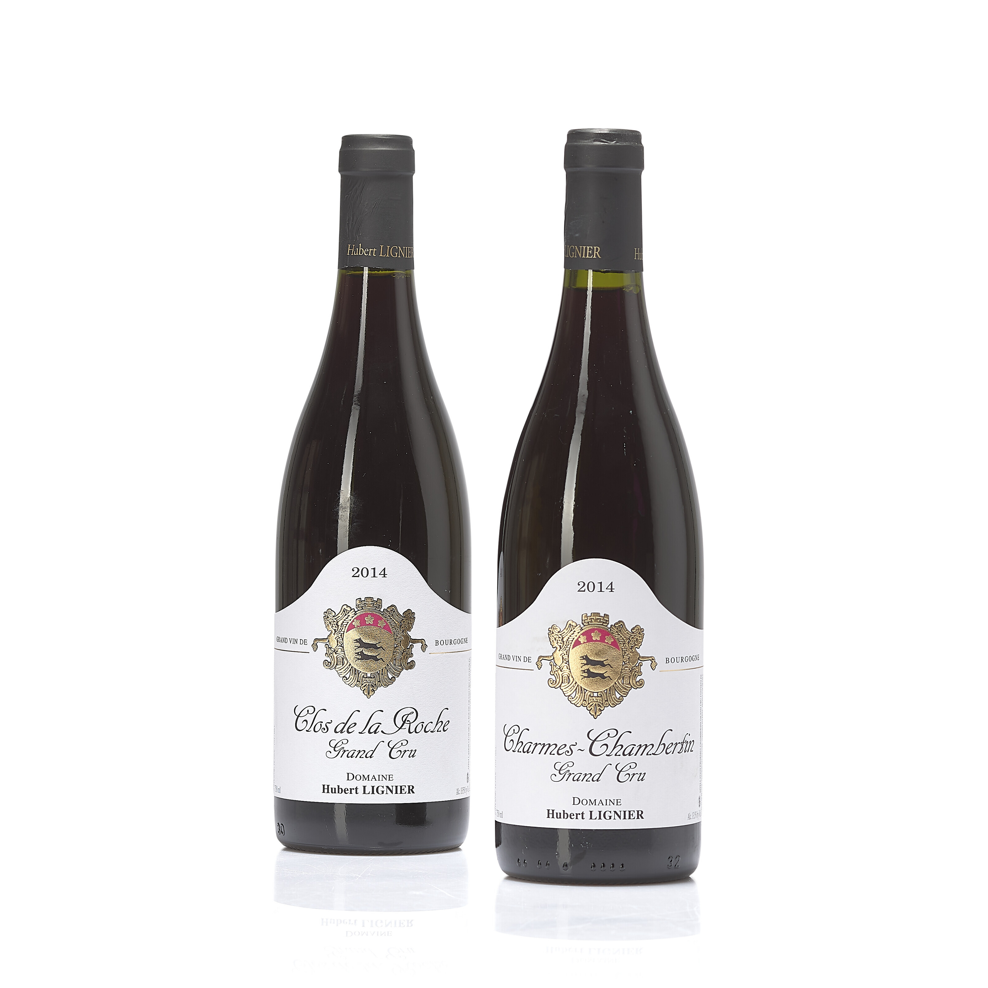 Mixed 2014 Domaine Hubert Lignier Grand Crus, Charmes-ChambertinCRD ...