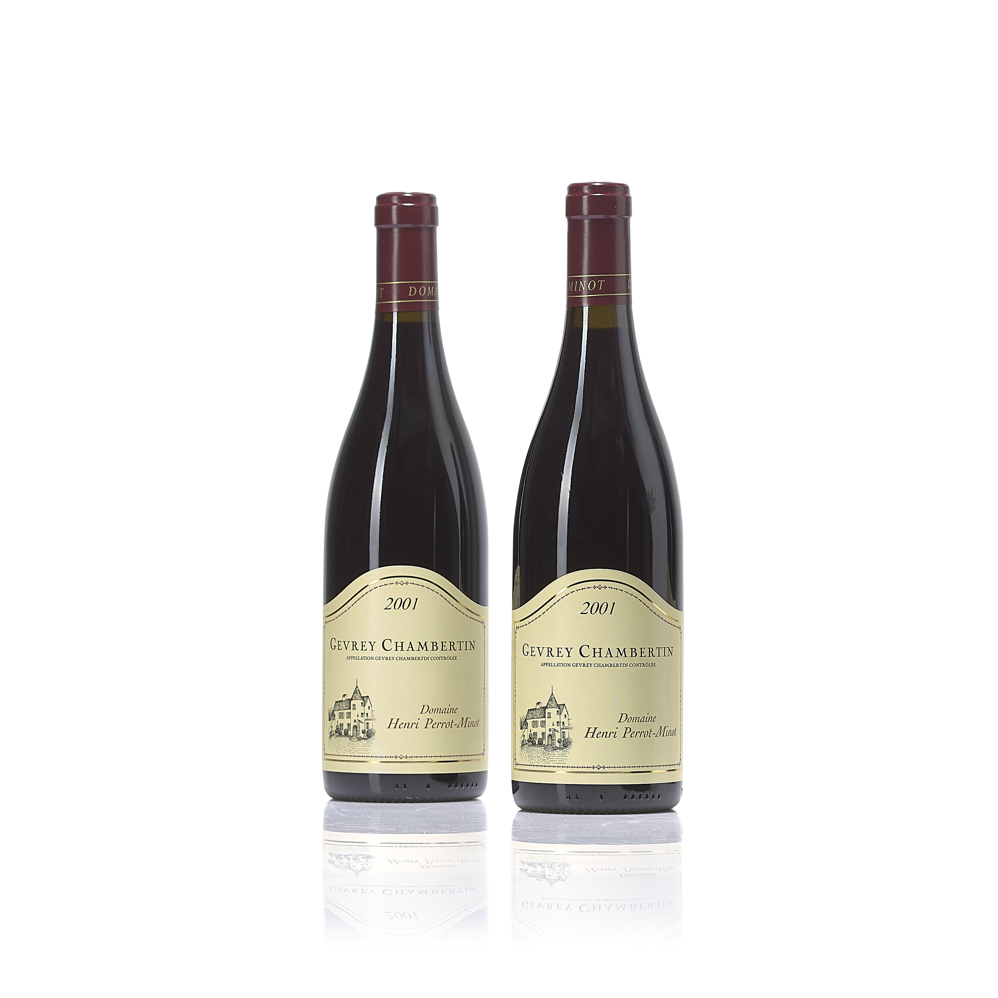 Domaine Perrot Minot, Gevrey-Chambertin 2001, In original carton. Very ...
