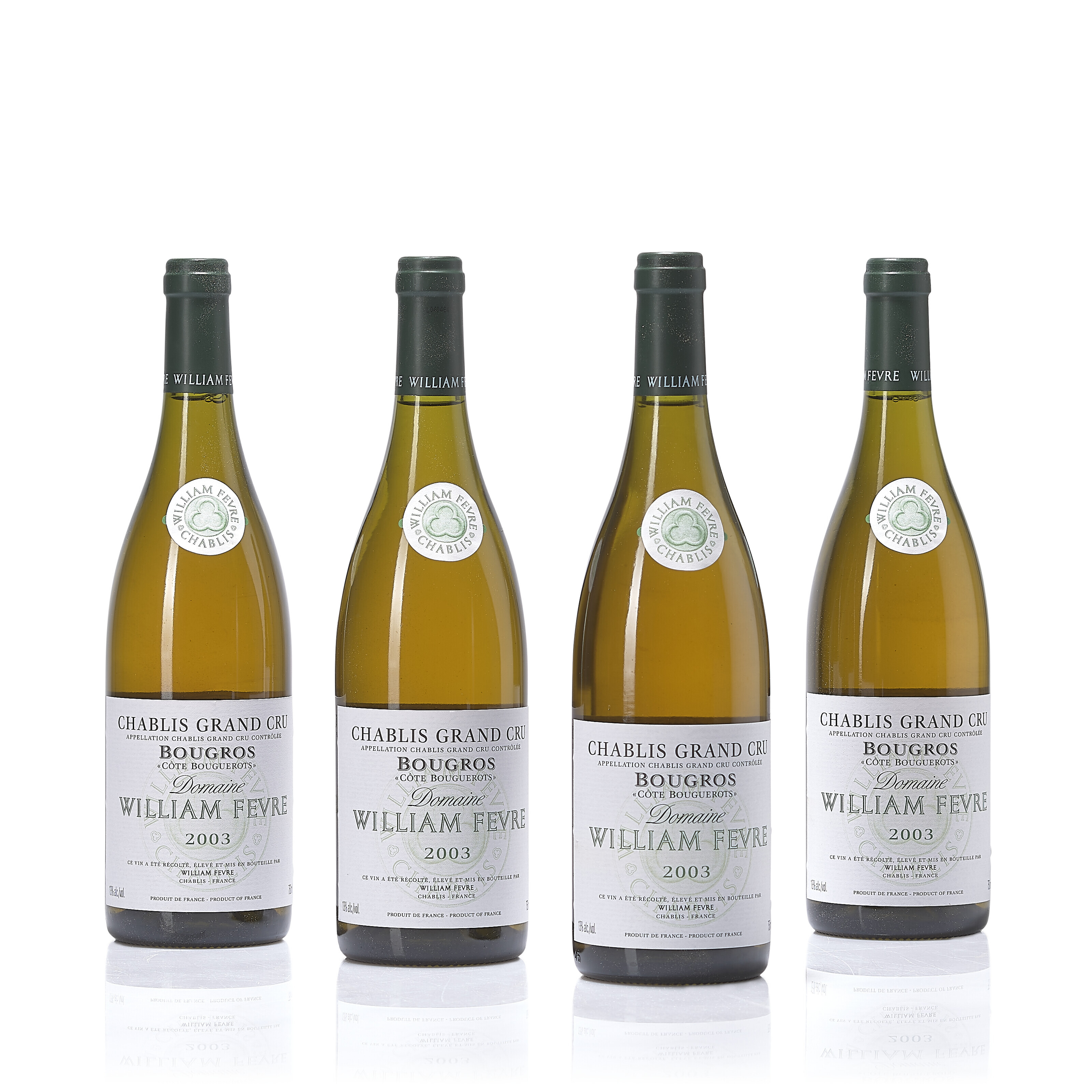 Domaine William Fevre, Chablis Grand Cru Bougros Cote de Bouguerots ...
