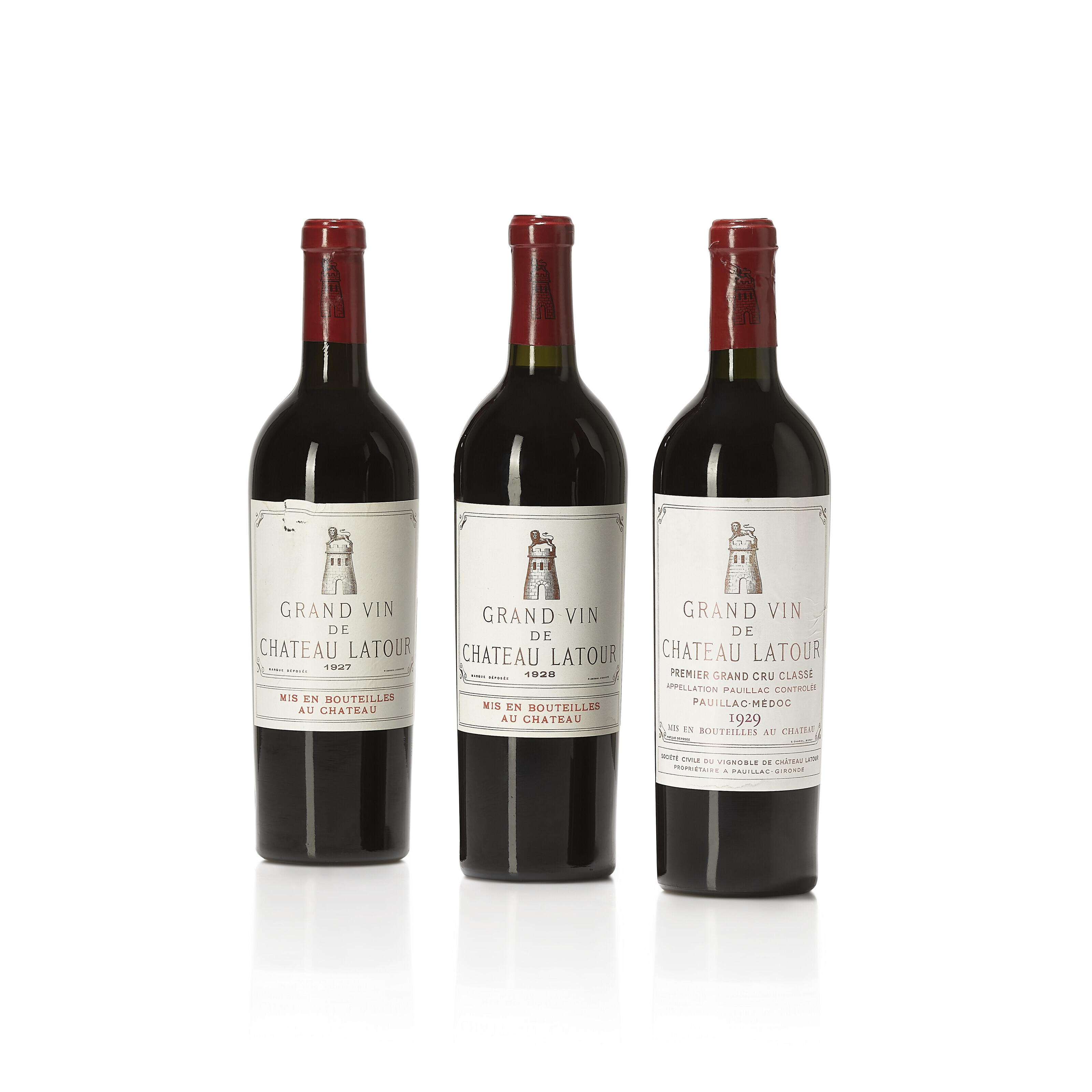 Château Latour 1928, Believed late release with new capsule, slightly ...