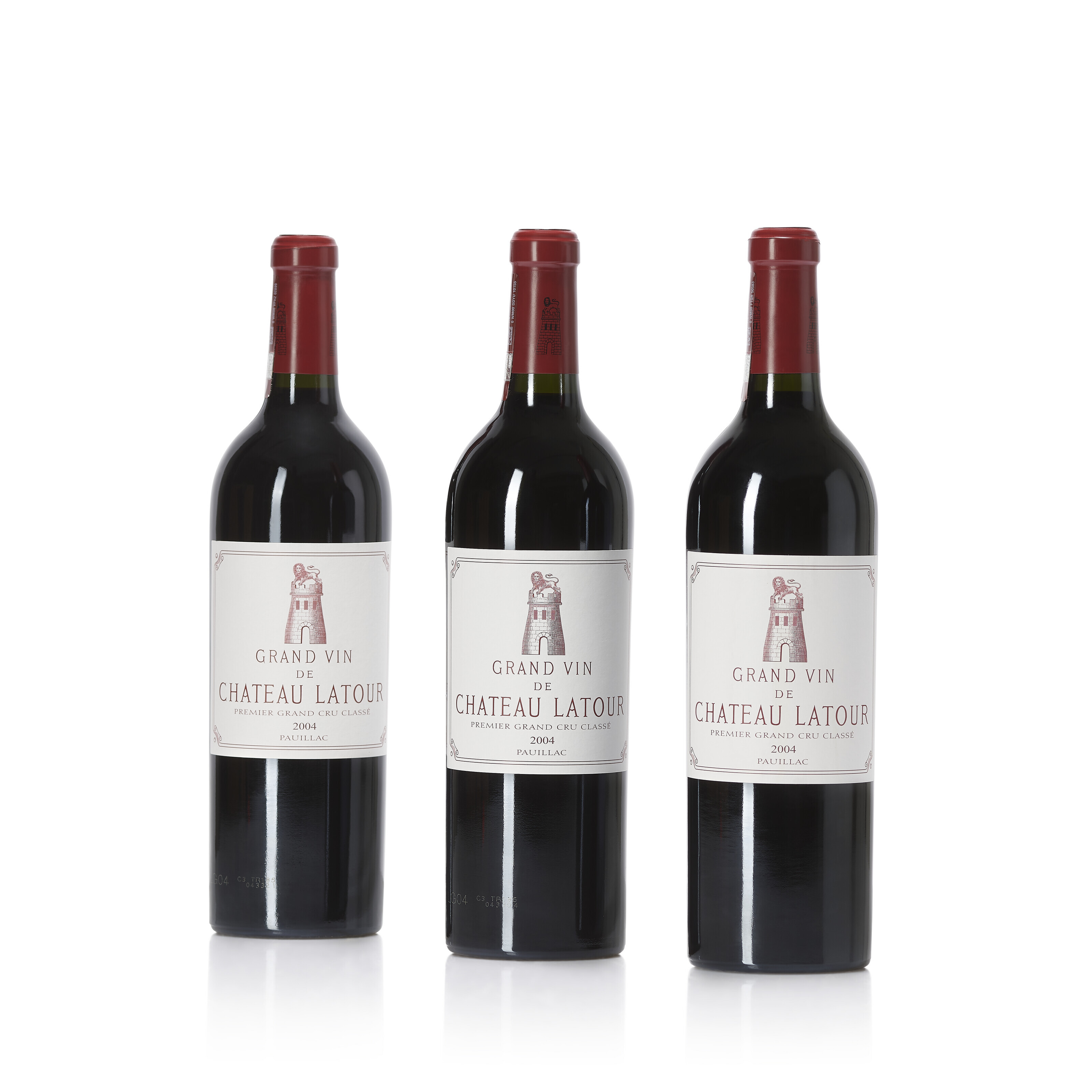 Château Latour 2004, In original tissues, late release in 2014, 4 very ...
