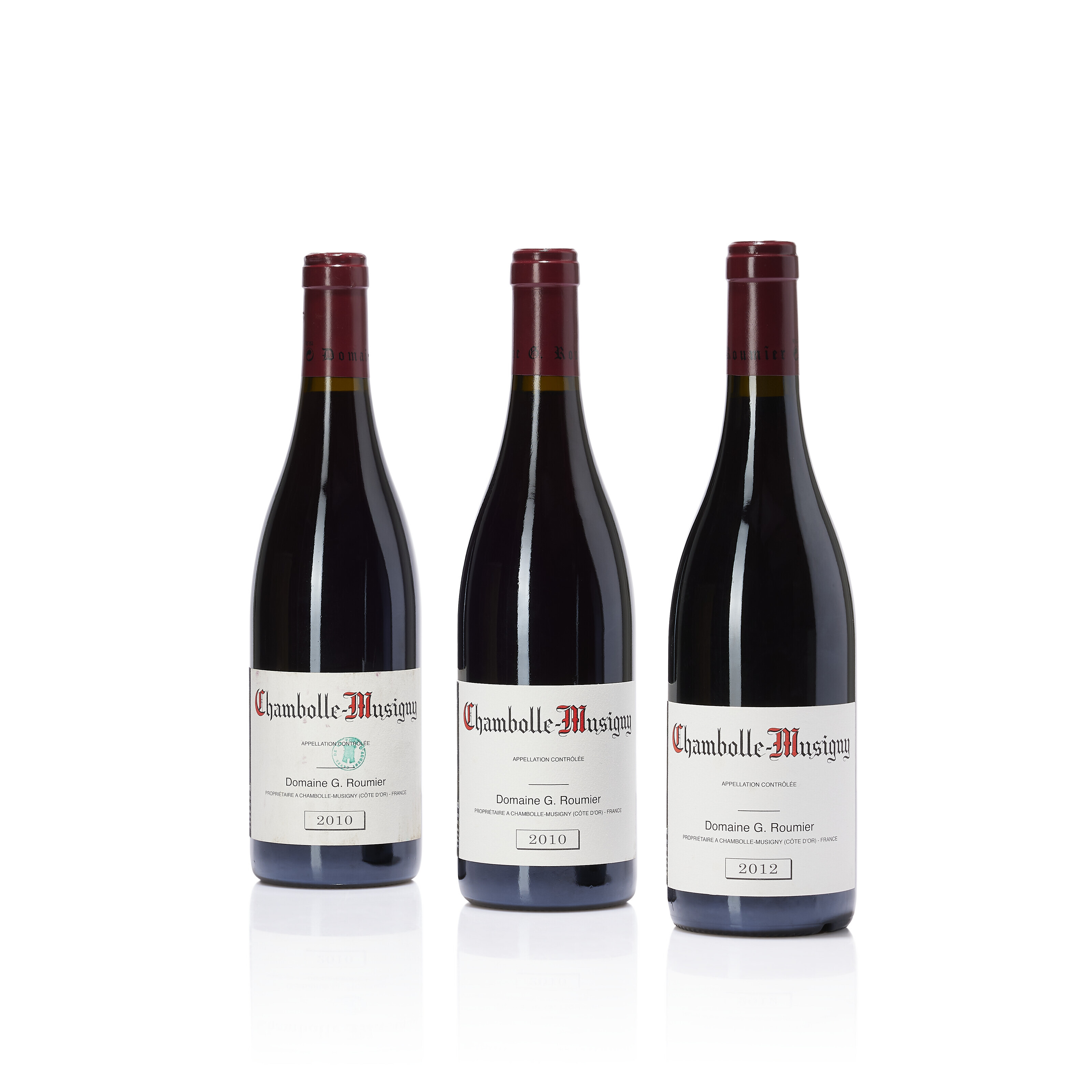 Domaine Georges Roumier, Chambolle-Musigny 2012, Lightly bin-soiled ...