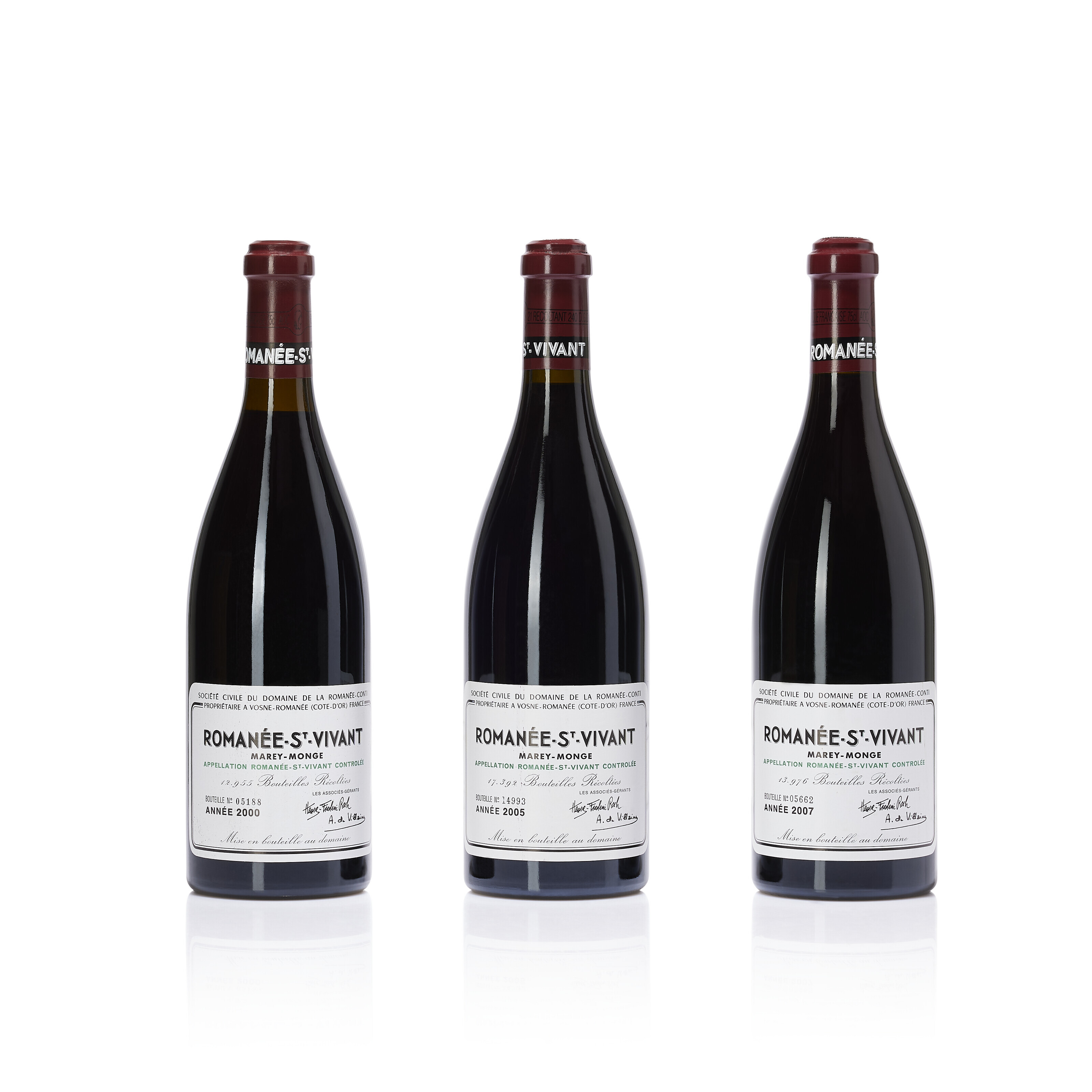 Domaine de la Romanee-Conti, Romanée-Saint-Vivant 2000, Lightly bin ...