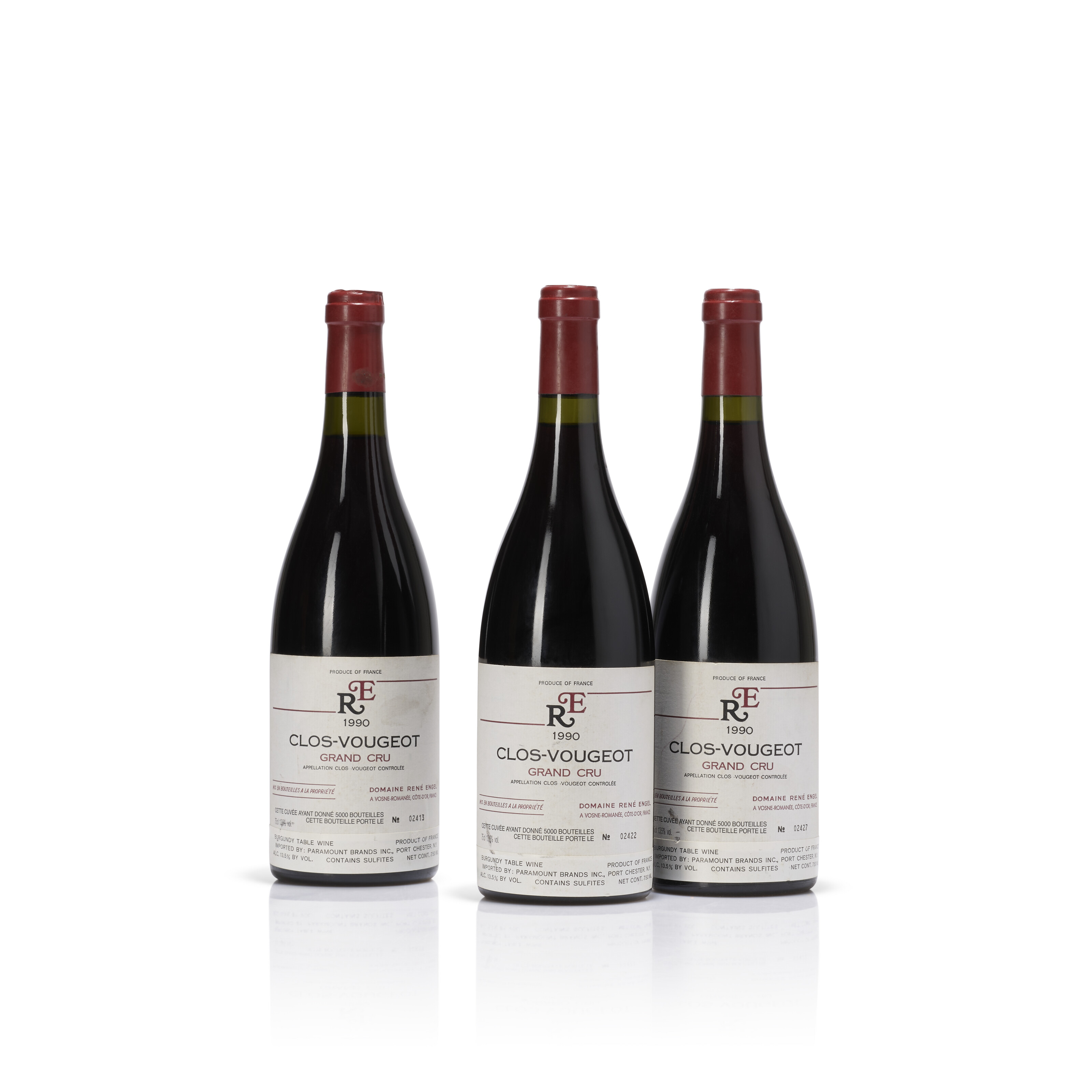 Domaine Rene Engel, Clos de Vougeot 1990, Côte de Nuits, Grand ...