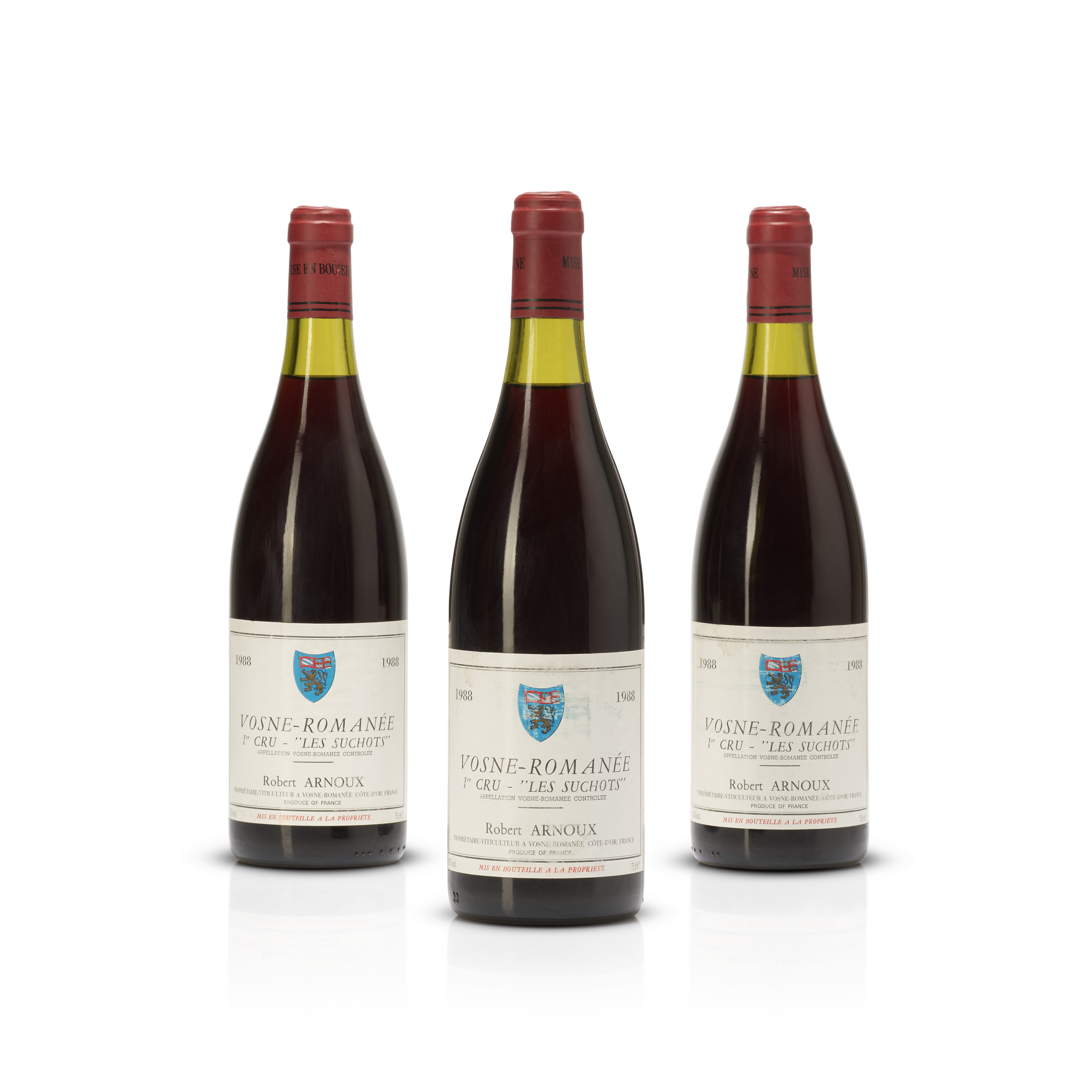 Domaine Robert Arnoux, Vosne-Romanée, Les Suchots 1988, Côte de Nuits ...