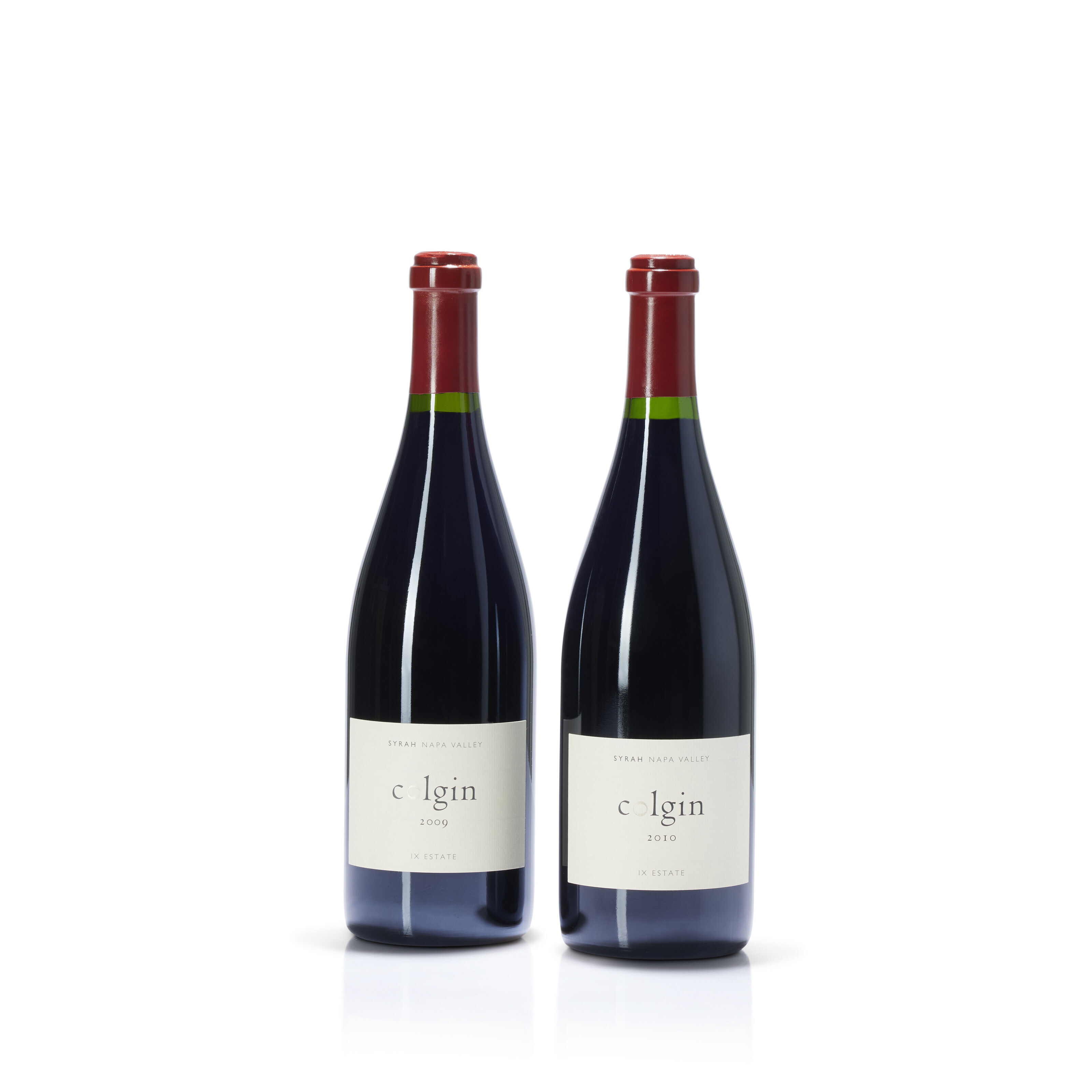 Mixed 2009 & 2010 Colgin, IX Estate Syrah, Napa Valley20091 very ...