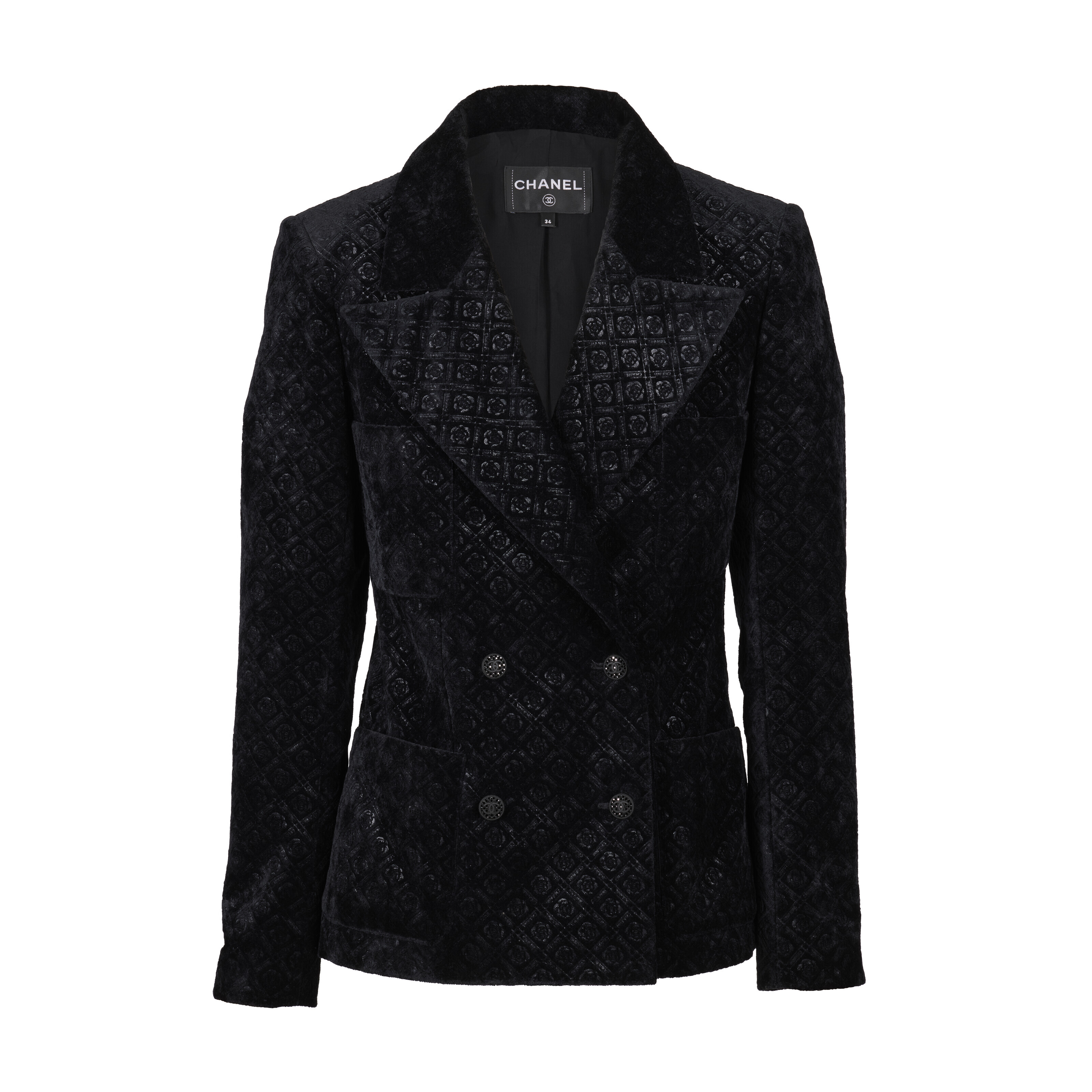 A BLACK CAMELLIA JACKET, CHANEL, PRE-FALL 2021 | Christie’s
