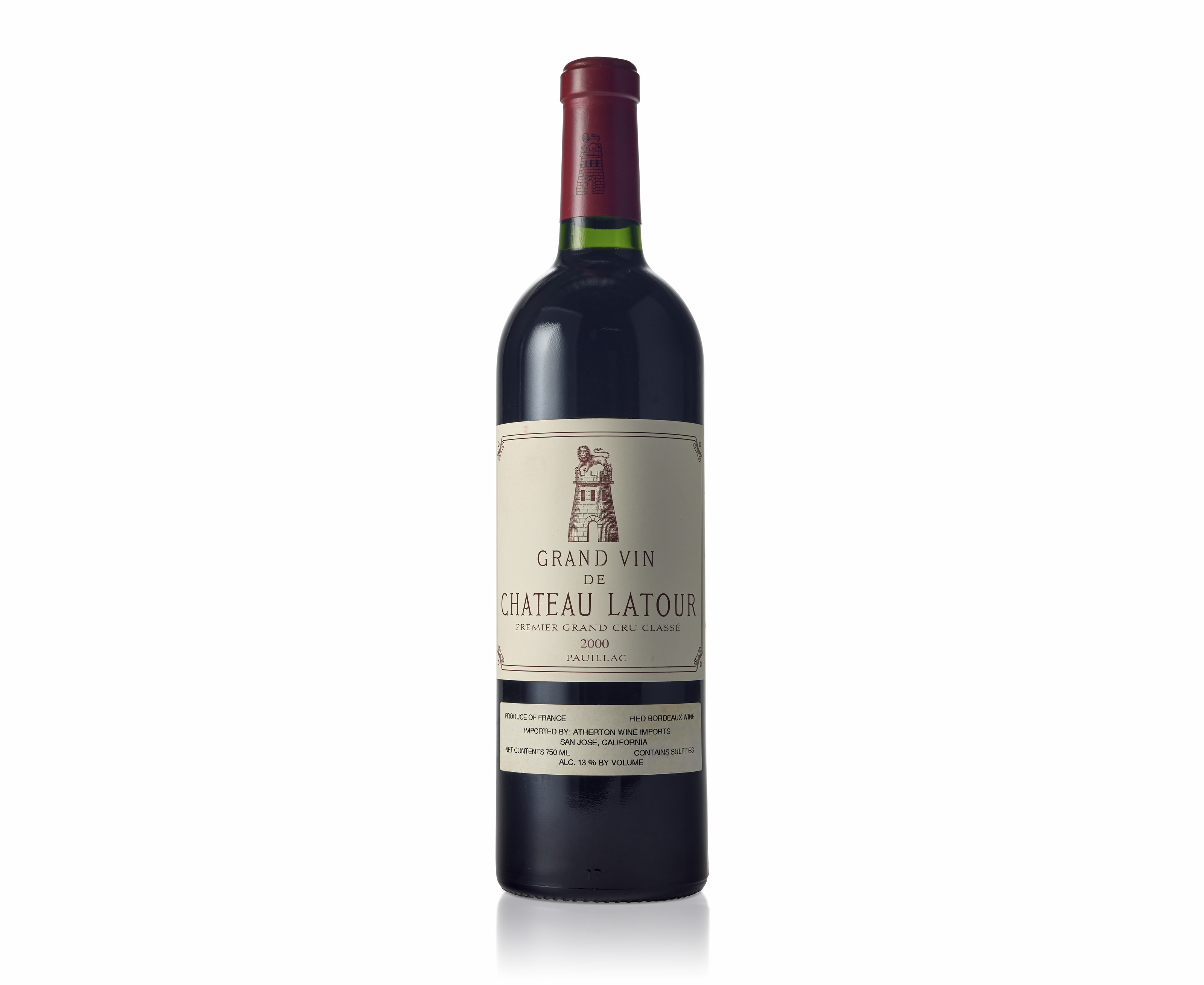 Château Latour 2000, Premier Cru Classé, Pauillac One stained import ...