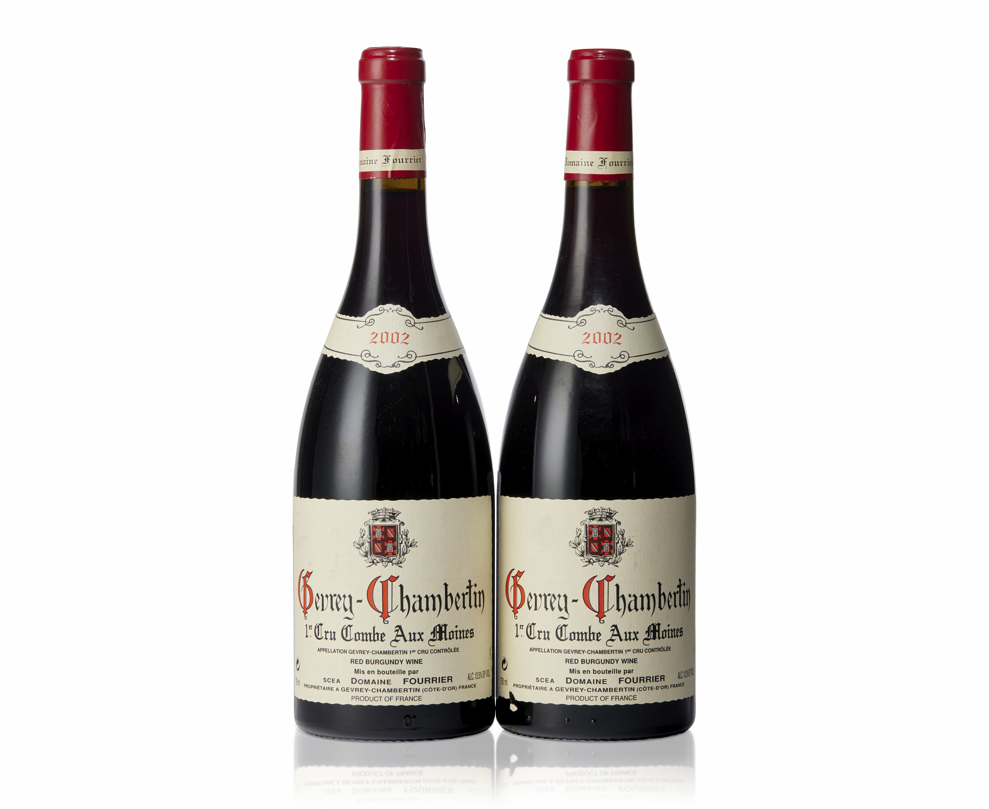 Domaine Fourrier, Gevrey-Chambertin Combe Aux Moines 2002, Premier Cru ...