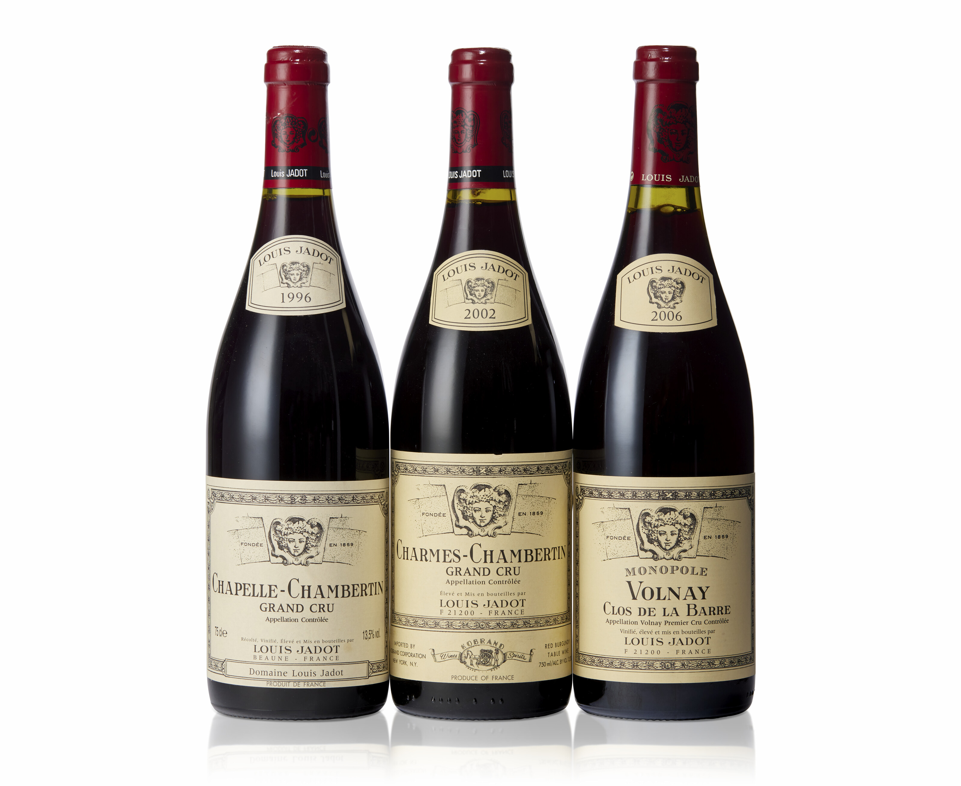 Mixed Louis Jadot, Louis Jadot, Chapelle-Chambertin 1996Good ...