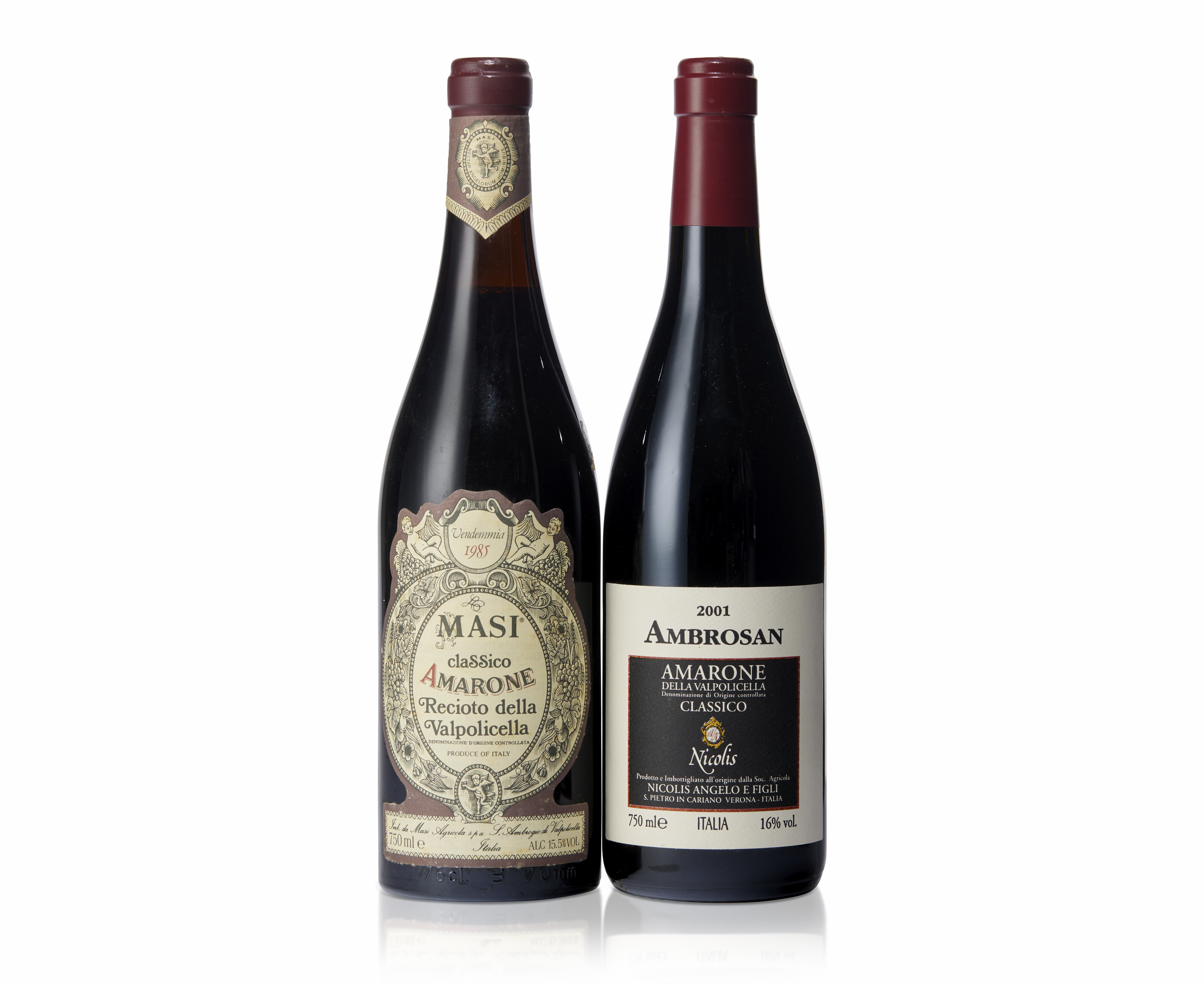 Mixed Italian, Masi Amarone Recioto della Valpolicella Classico 1985 ...