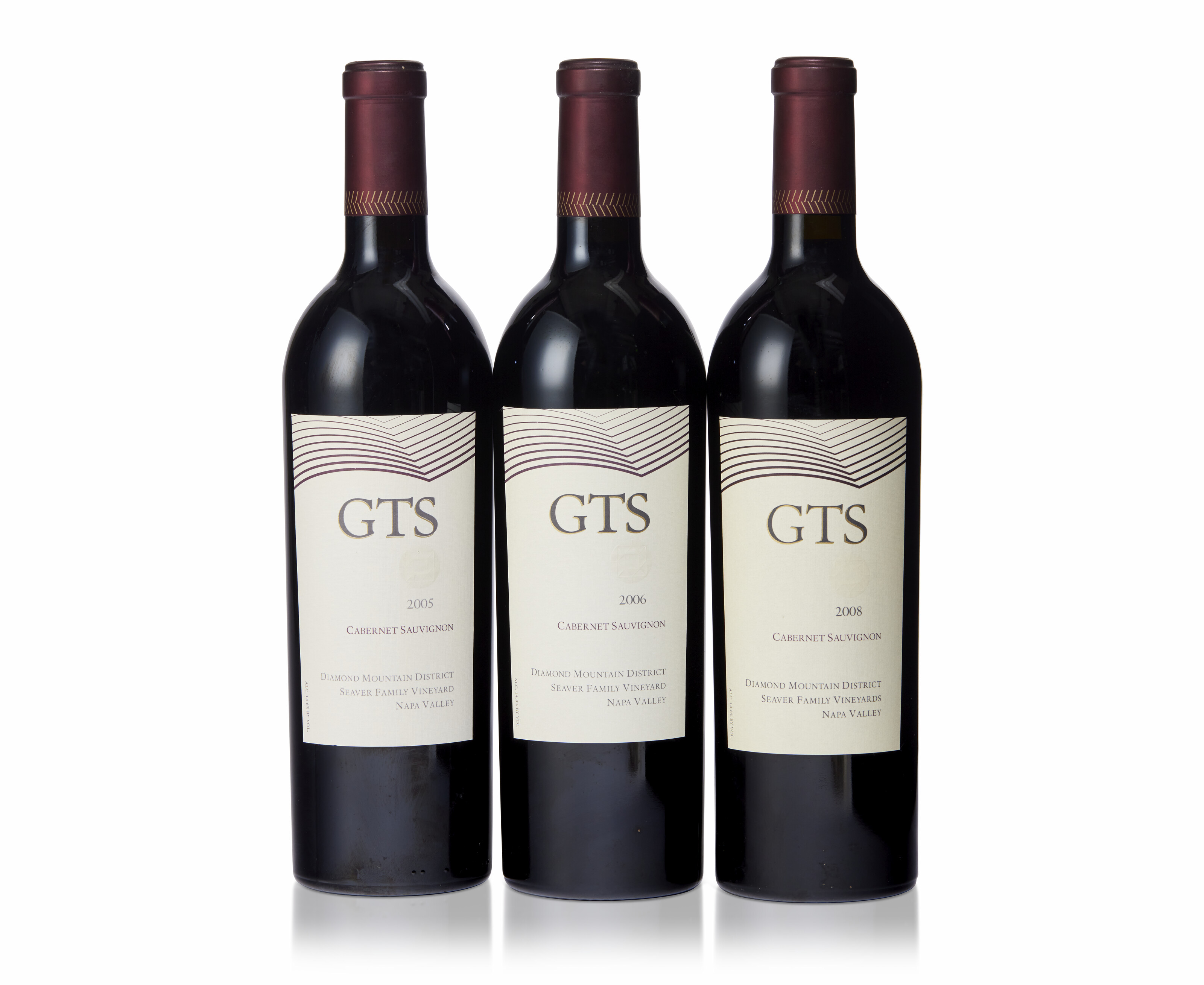 Mixed GTS Cabernet Sauvignon, 2005 (6)2006 (3)2008 (2)Purchased upon ...