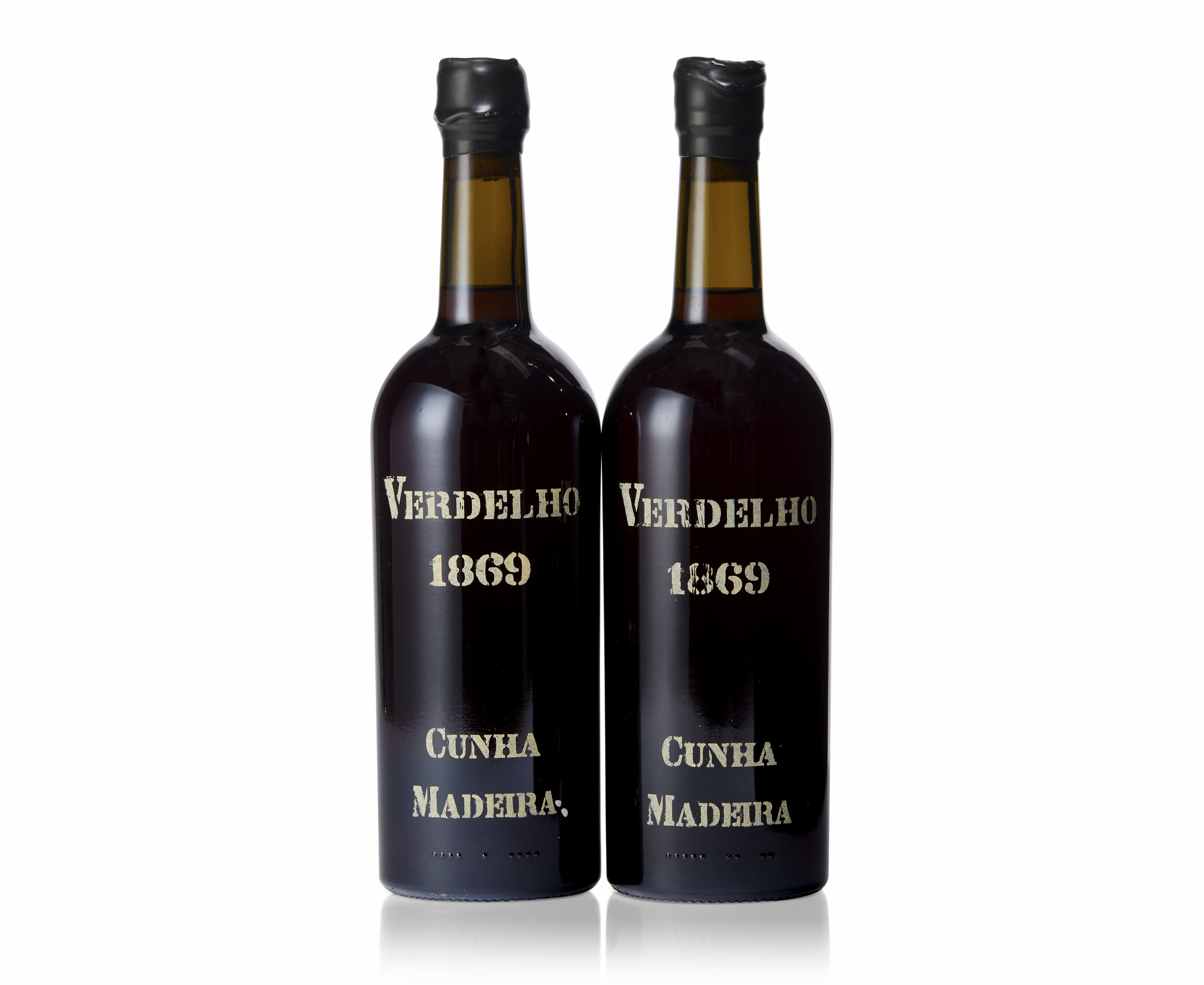 Cunha, Verdelho 1869, Madeira New wax capsules with GD sealNew ...