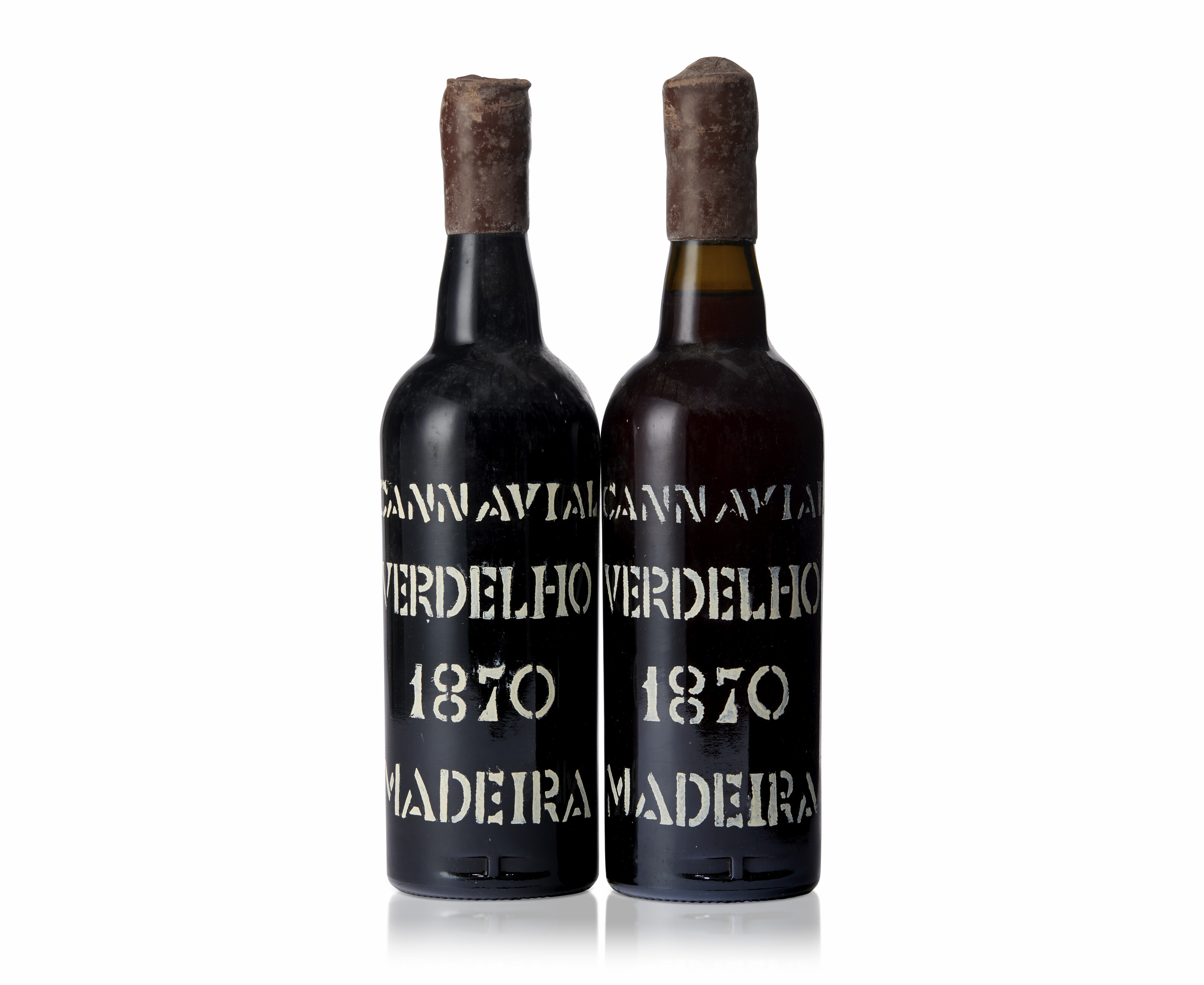 Conde de Cannavial, Verdelho 1870, MadeiraWax capsules with VJD Madeira ...