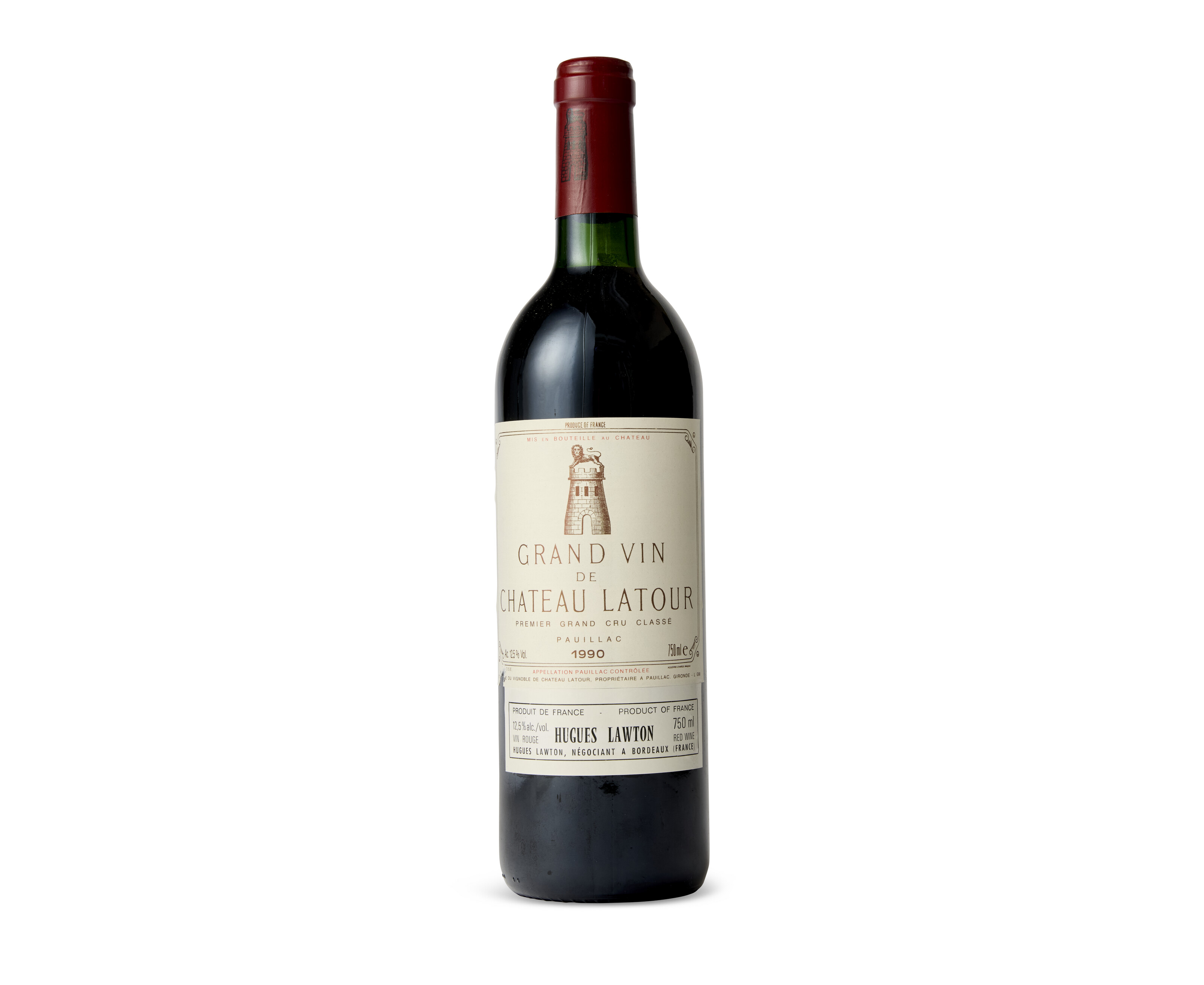 Château Latour 1990, Pauillac, 1er Cru Classéu.1bn, nicked label ...