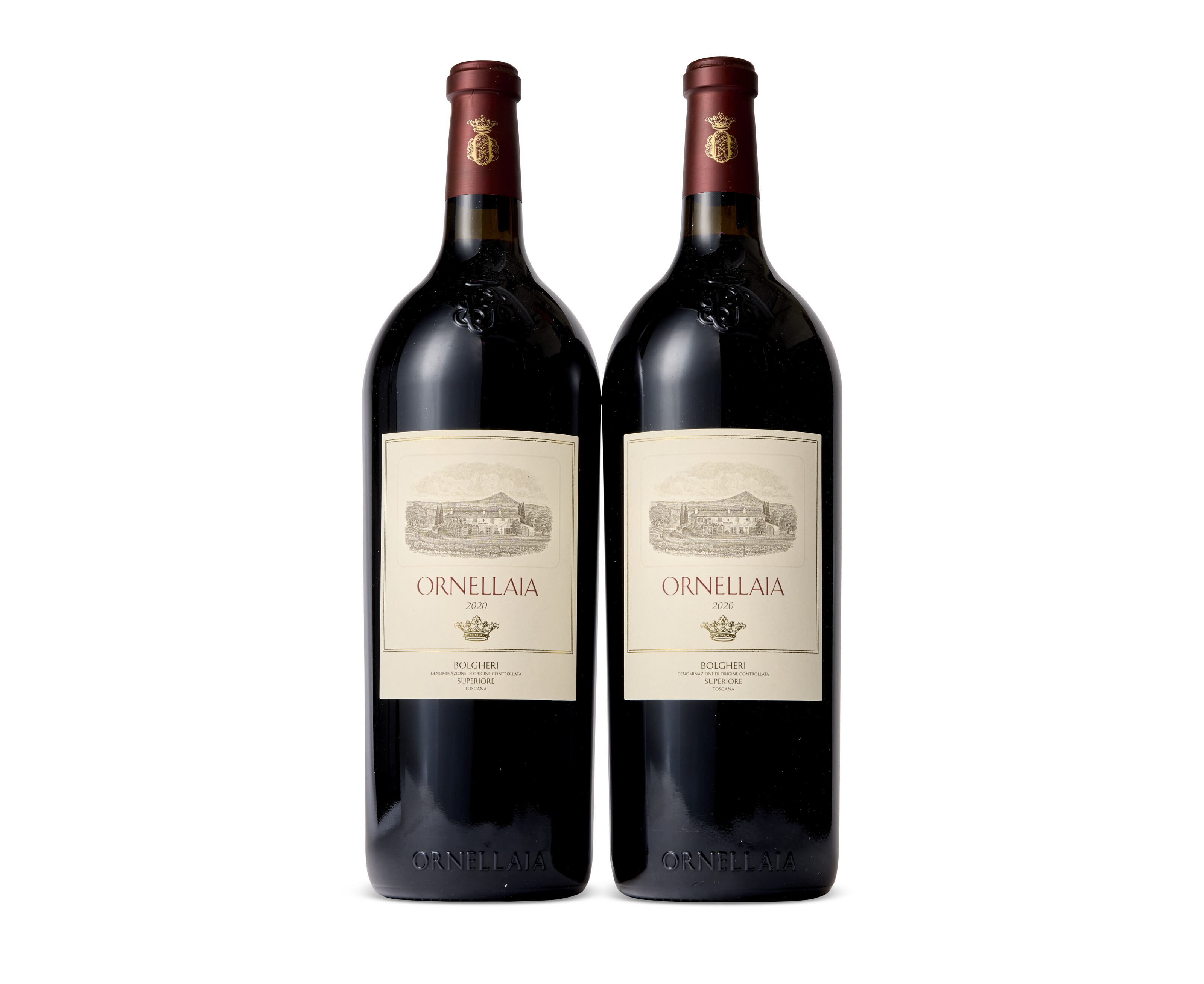 Ornellaia, Bolgheri 2020, Tuscanycases banded prior to inspection ...