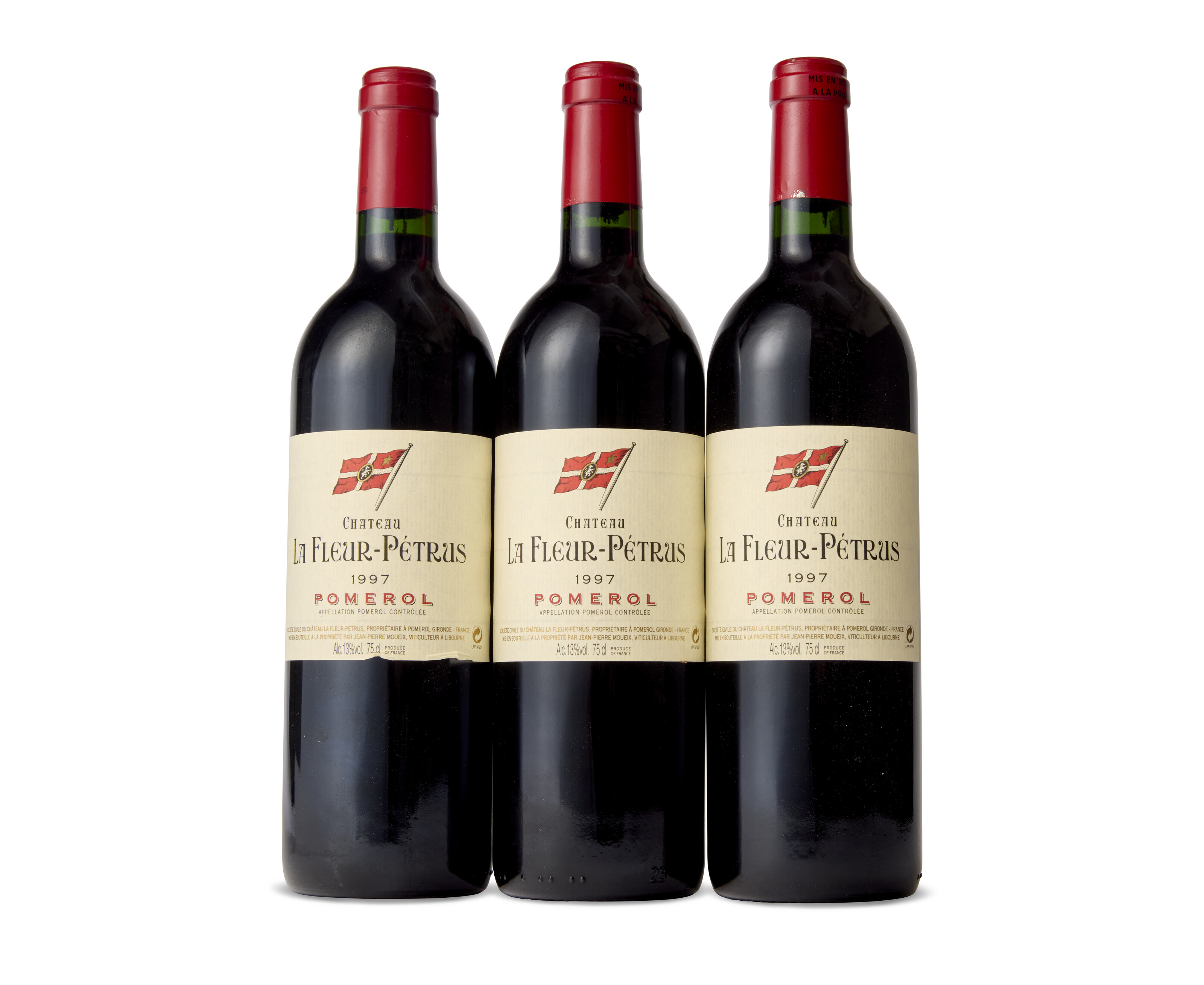 Château La Fleur-Petrus 1997, Pomerol u.3 levels into neck, one creased ...