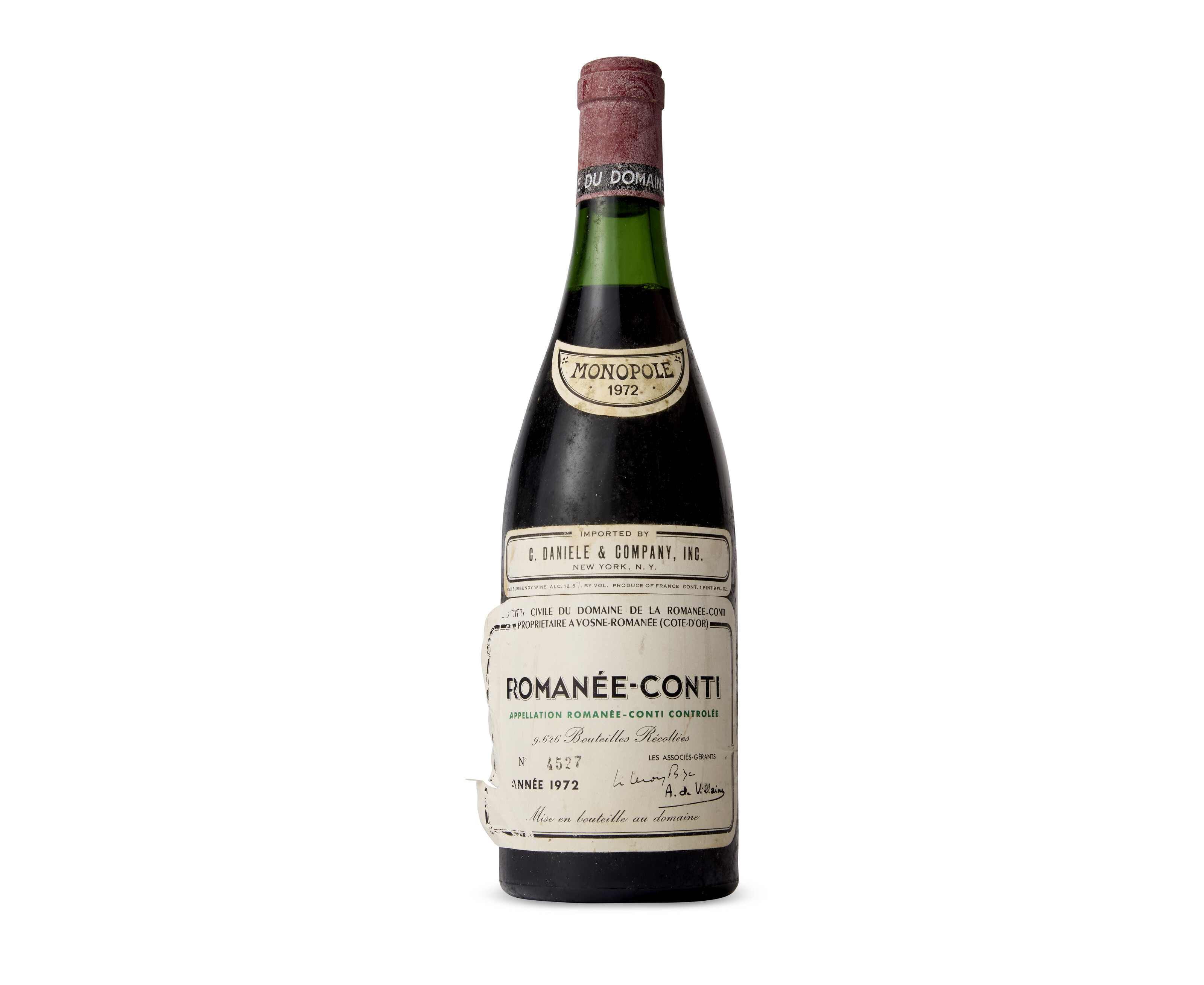 Domaine de la Romanée-Conti, Romanée-Conti 1972, Côte de Nuits, Grand ...