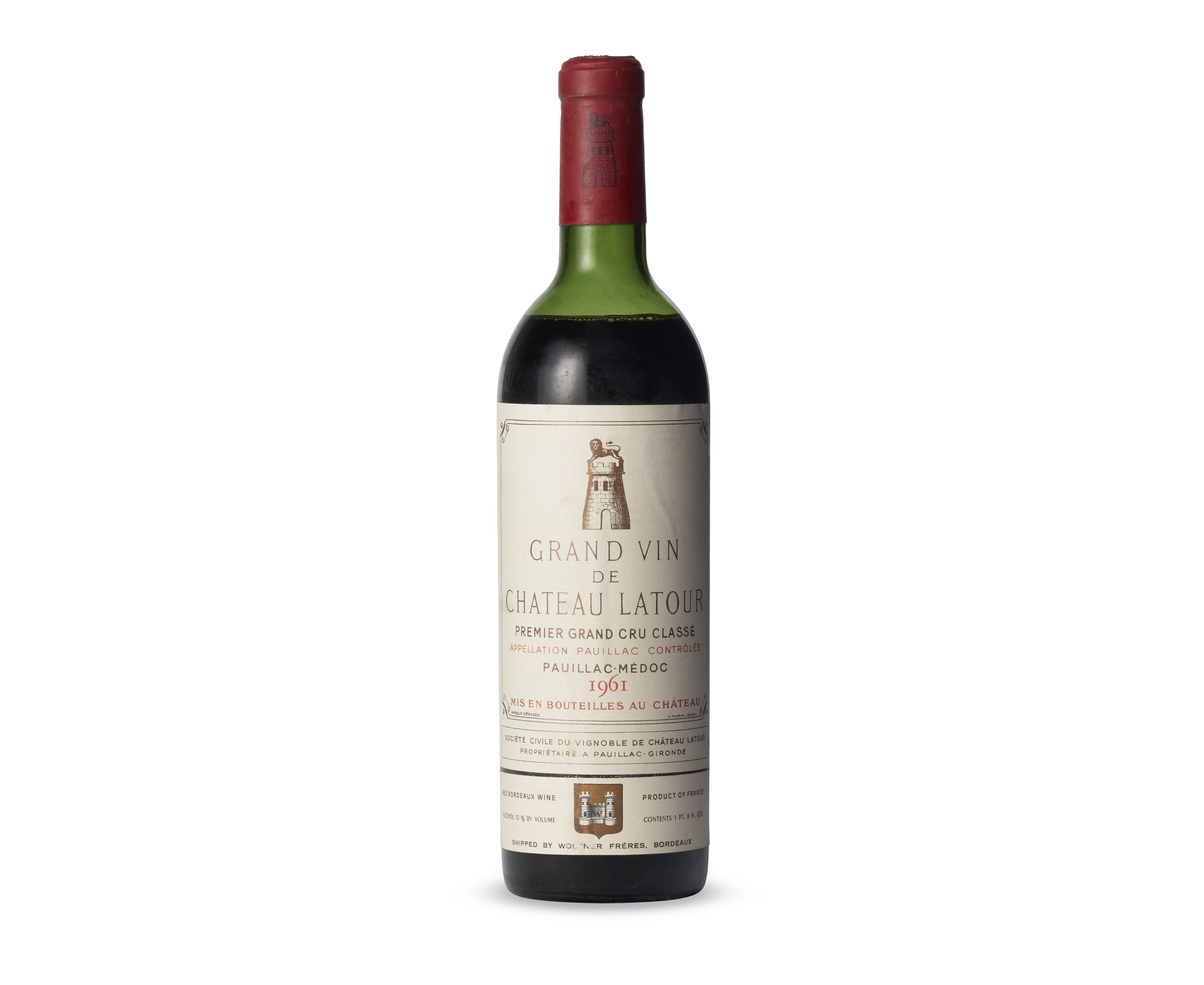 Château Latour 1961, Pauillac, 1er Cru Classéu.m/ls, recent Château ...