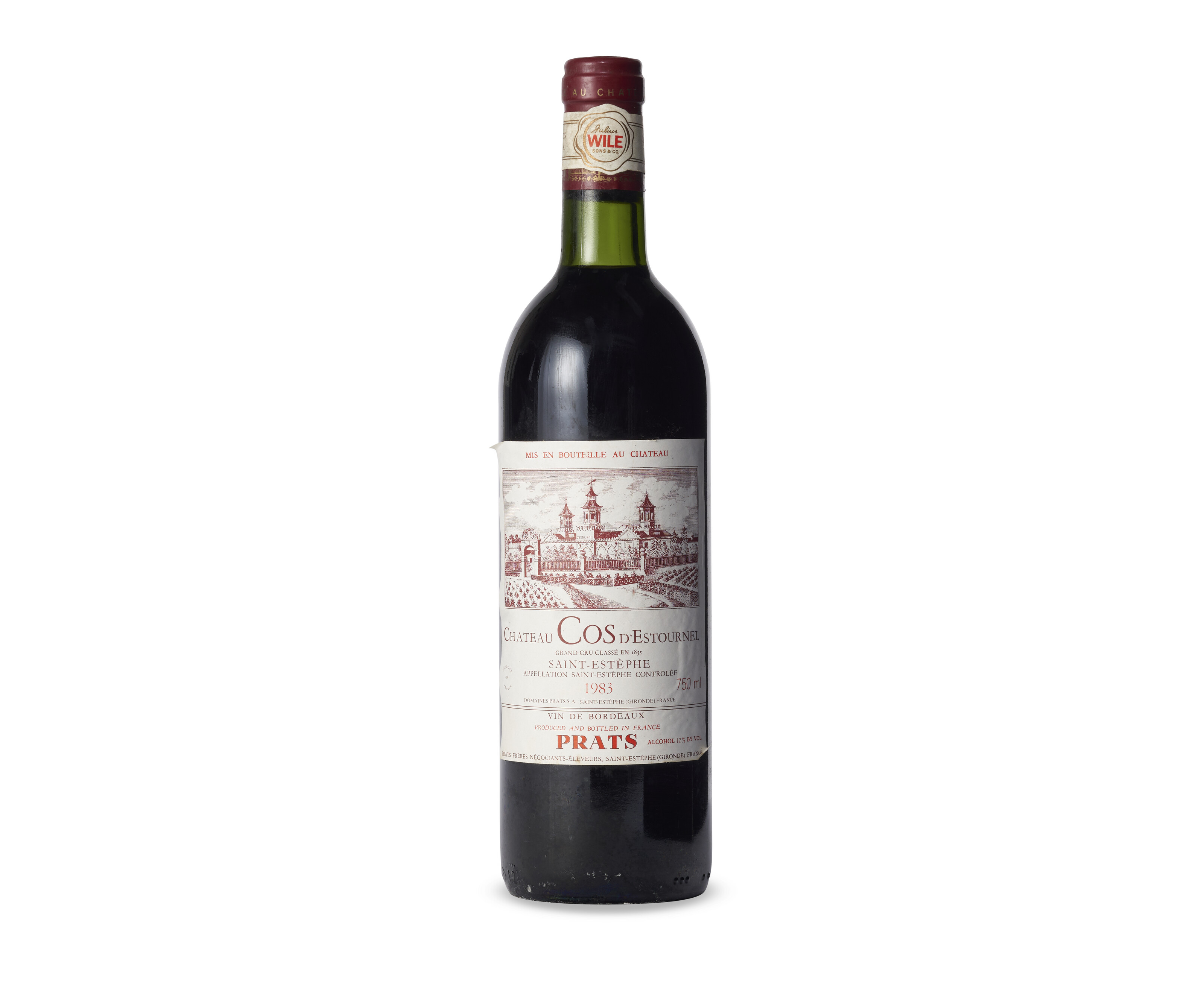 Château Cos d'Estournel 1983, Saint-Estephe, 2ème Cru ClasséLevels bn ...