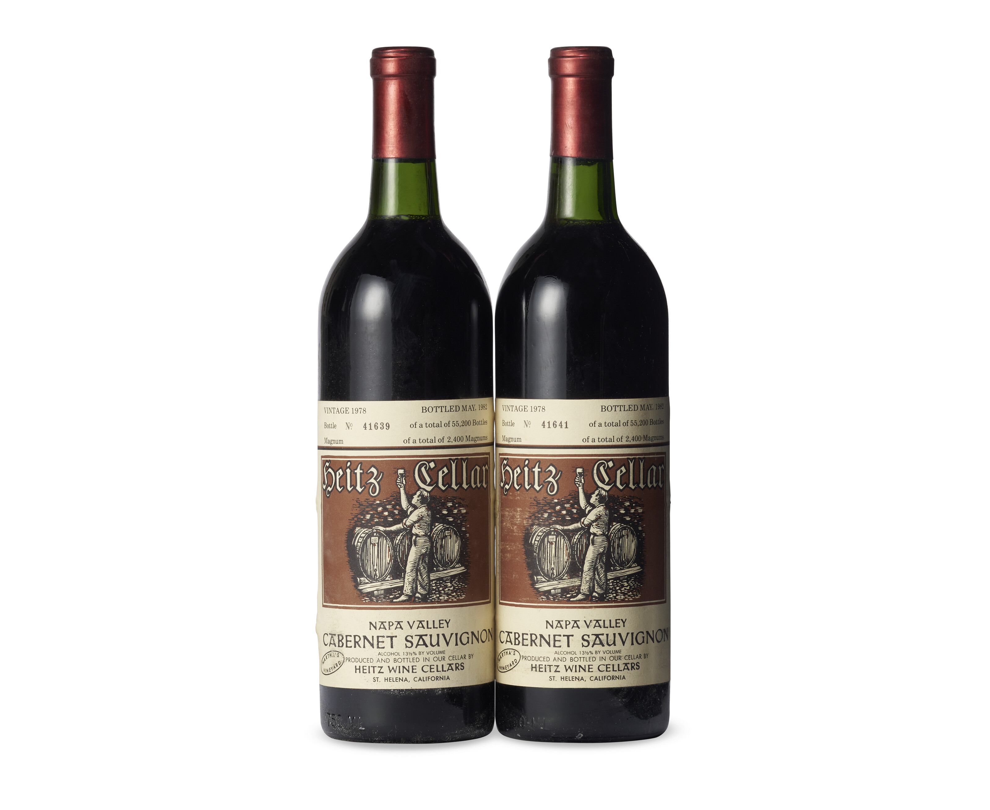 Heitz Cellar, Martha's Vineyard Cabernet Sauvignon 1978, Napa ...