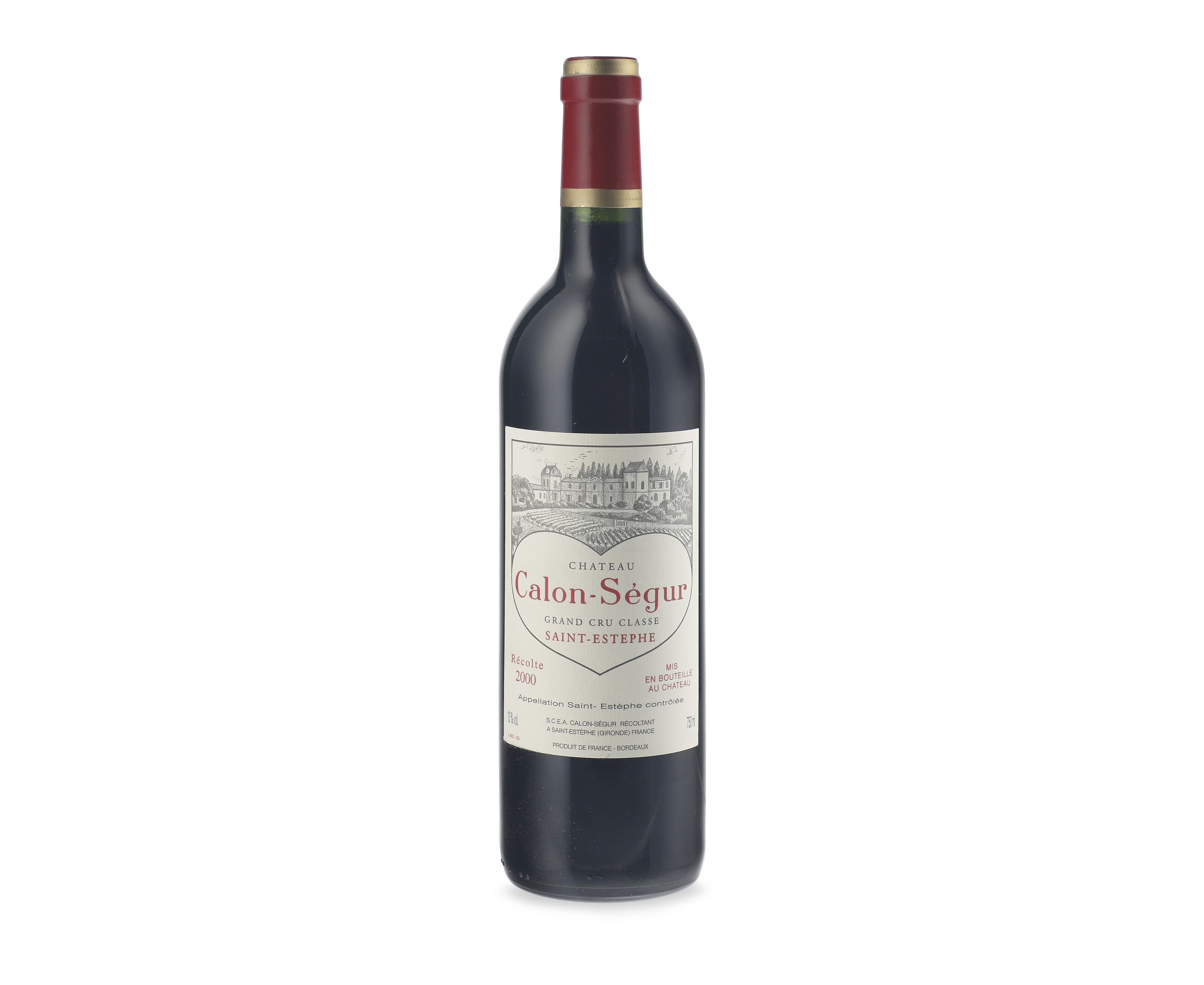Château Calon Segur 2000, Saint-Estèphe, 3ème Cru Classéscuffed ...