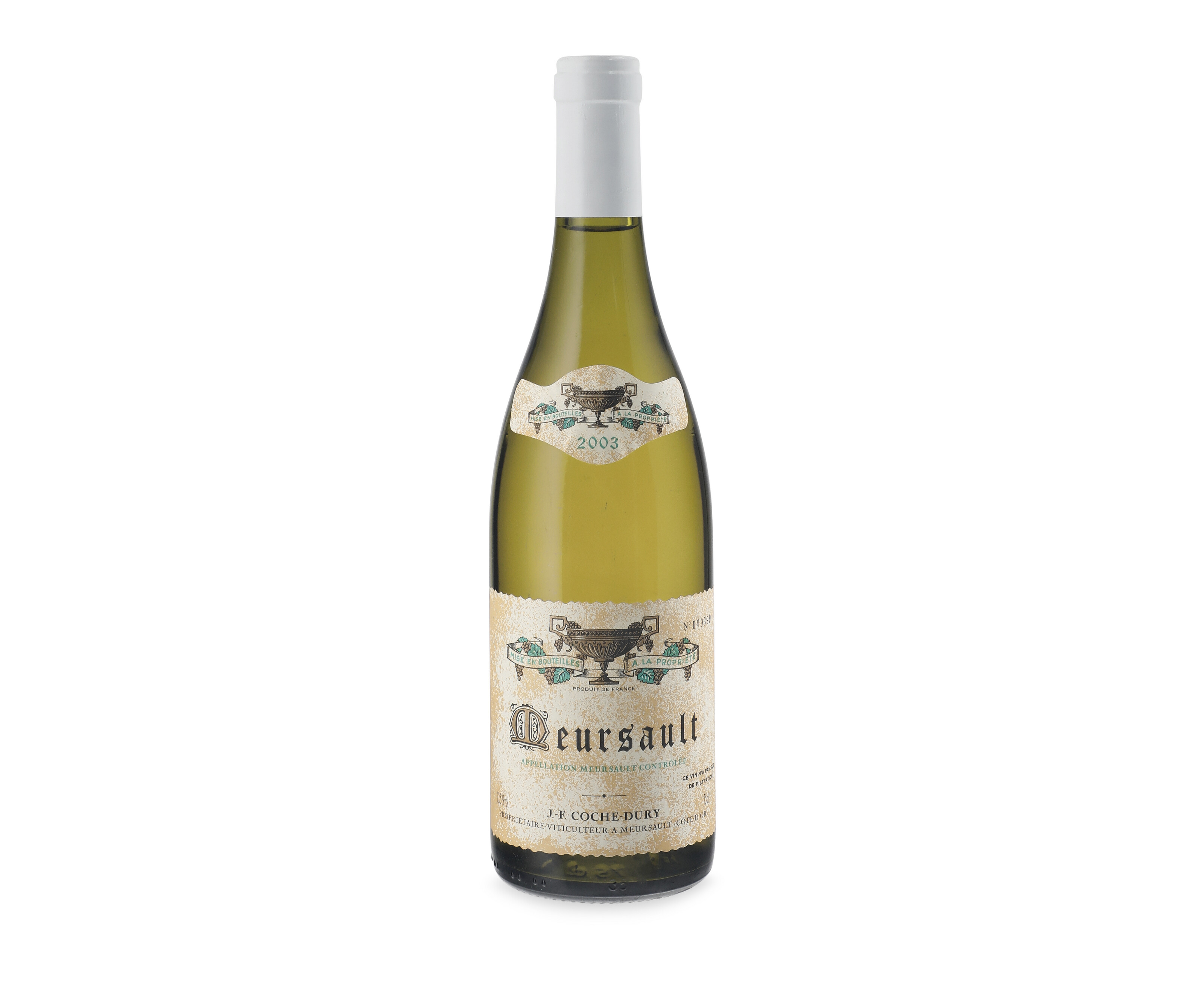 Coche-Dury, Meursault 2003, Côte de BeaunePurchased directly from the ...