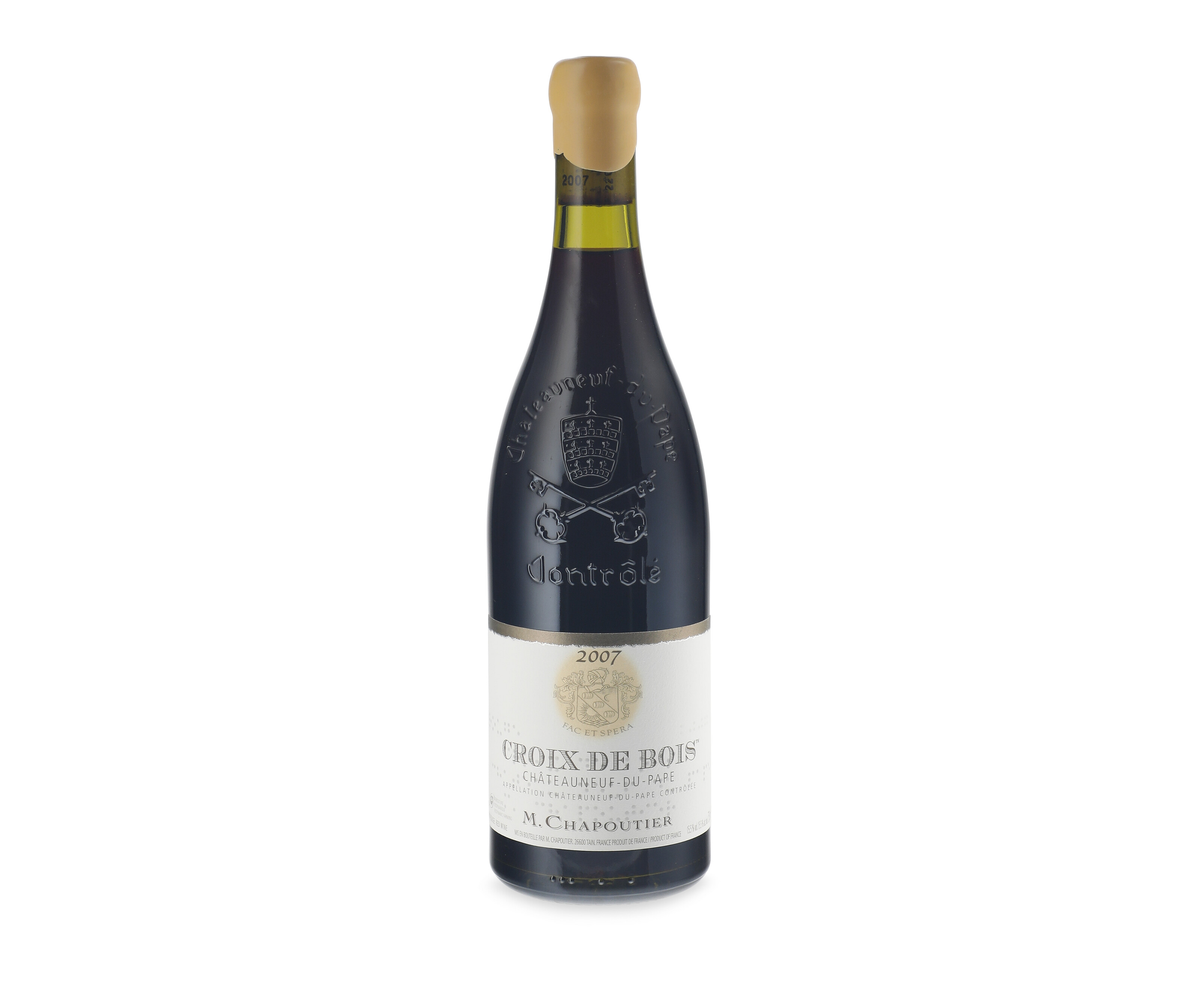 M. Chapoutier, Châteauneuf-du-Pape, Croix de Bois 2007, Rhône | Christie’s