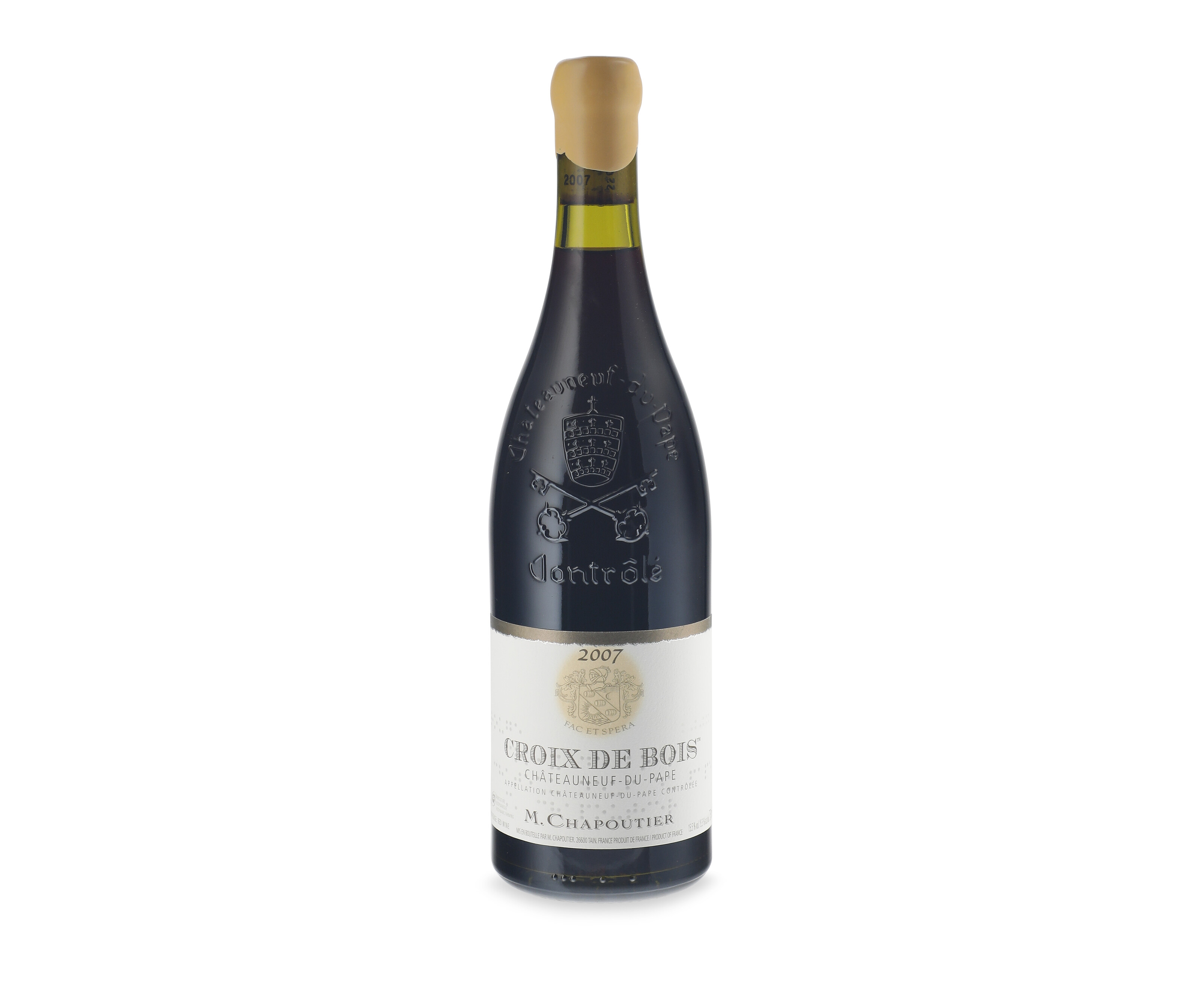M. Chapoutier, Châteauneuf-du-Pape, Croix de Bois 2007, Rhône | Christie’s