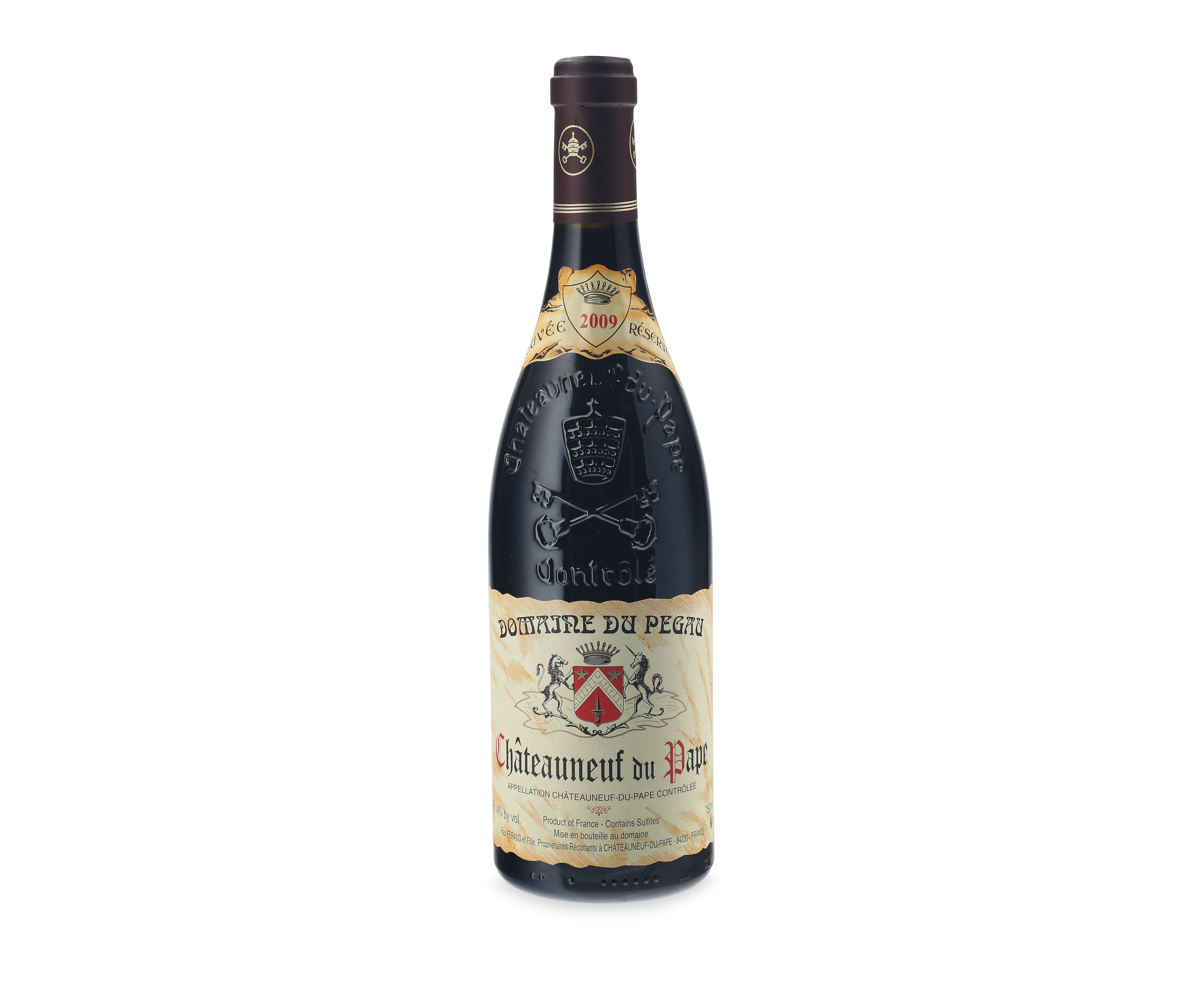 Domaine du Pegau, Châteauneuf-du-Pape, Cuvée Réservée Rouge 2009, Rhône ...