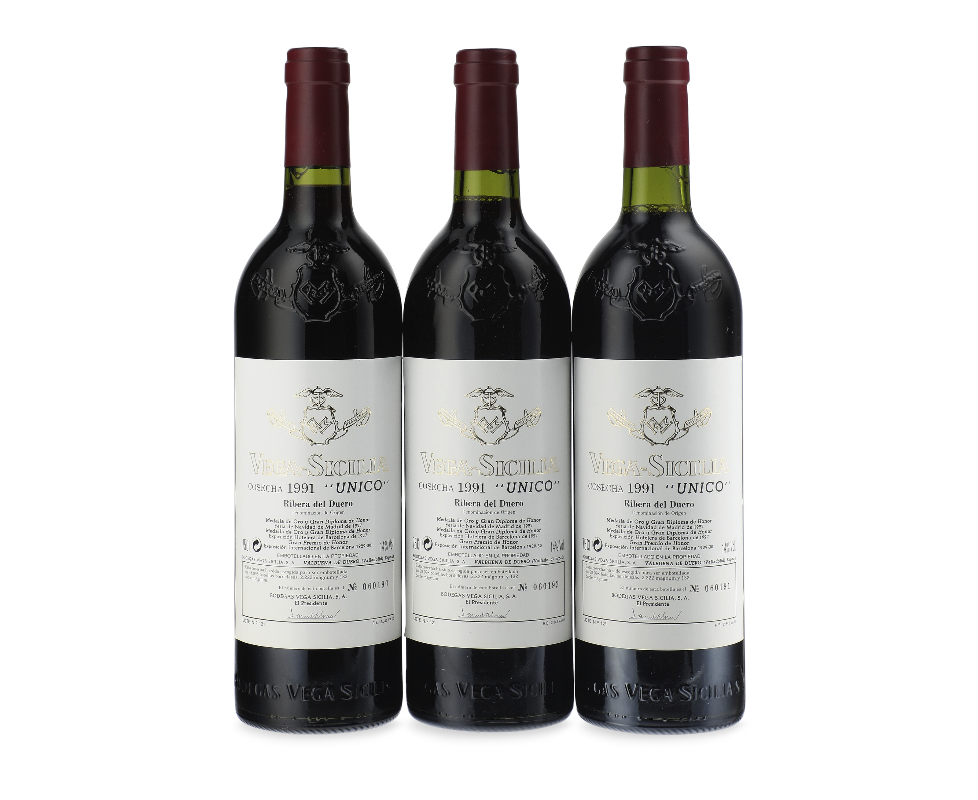 Vega Sicilia, Unico 1991, Ribera del Duero, SpainLevels bn or better ...