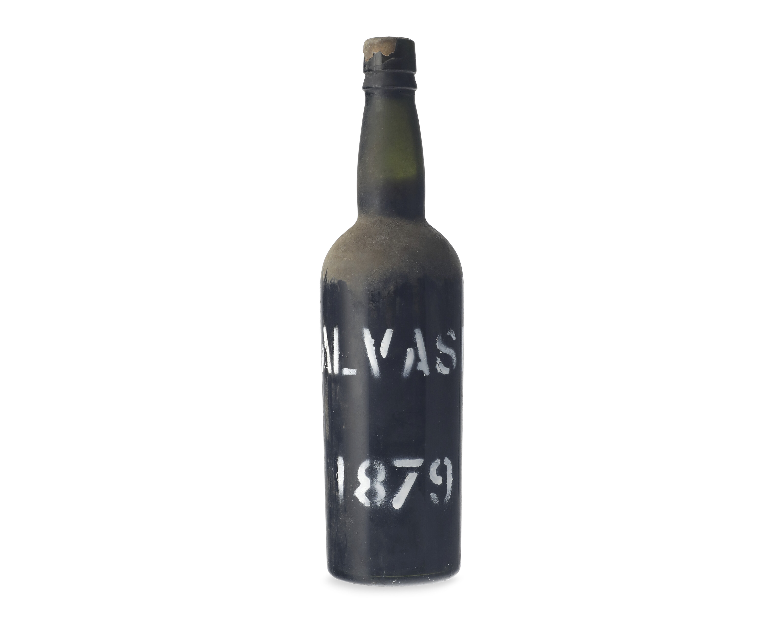 Heirs Jorge Castro, Malvasia 1879, MadeiraLevel bn, remains of wax ...