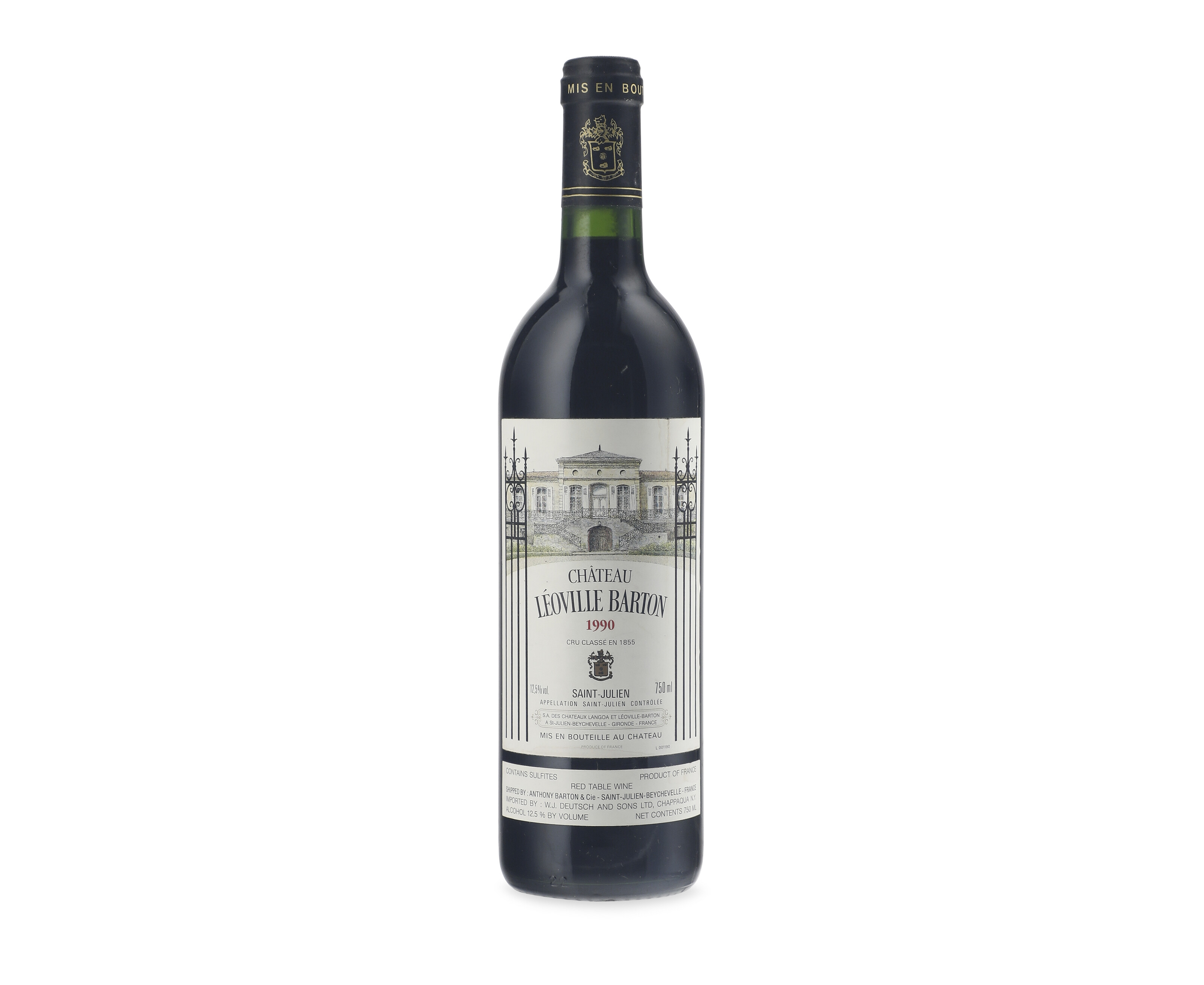 Château Léoville Barton 1990, Saint-Julien, 2ème Cru ClasséLevels into ...