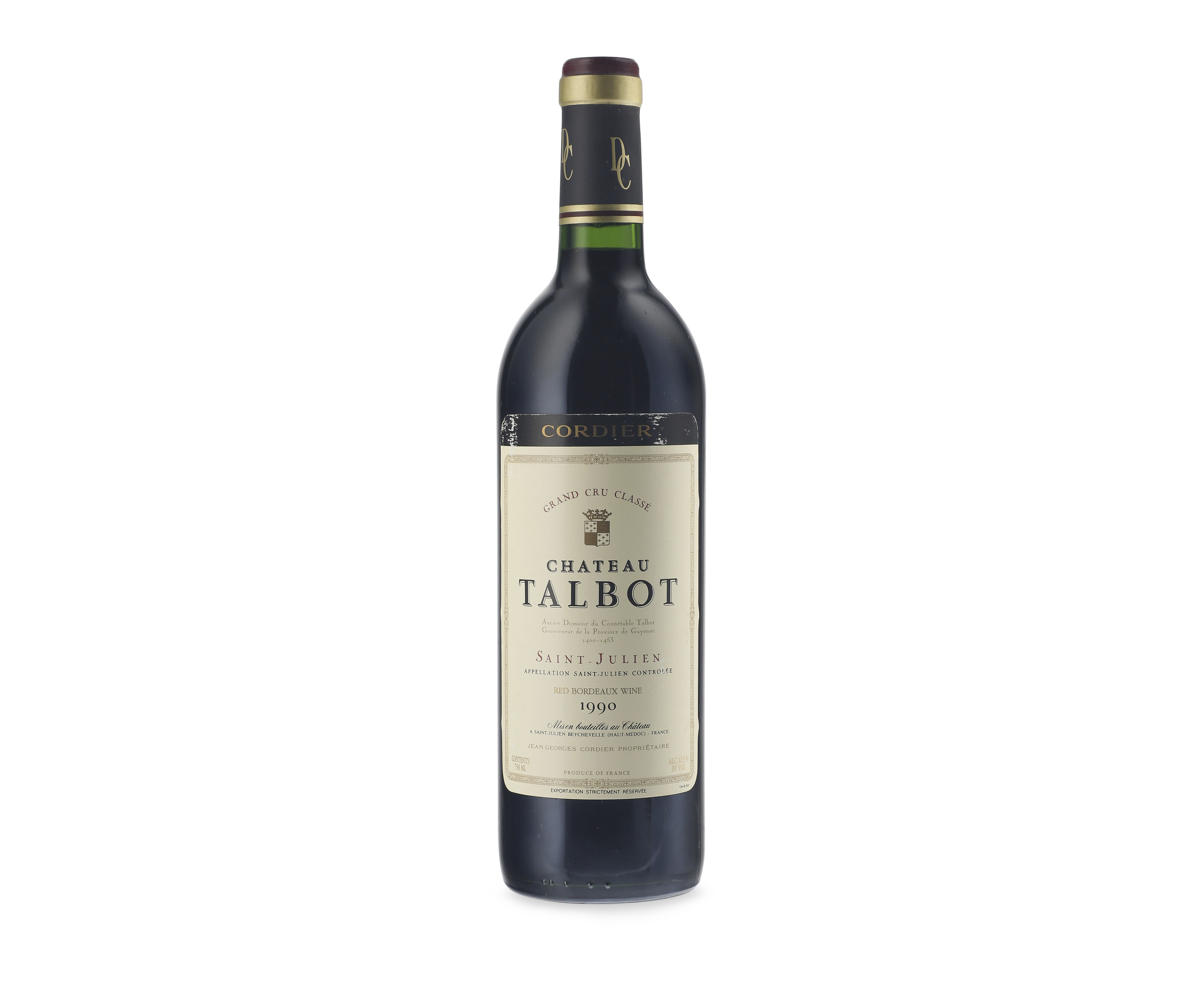 Château Talbot 1990, Saint-Julien, 4ème Cru Classéu.bn or better, 2 ...